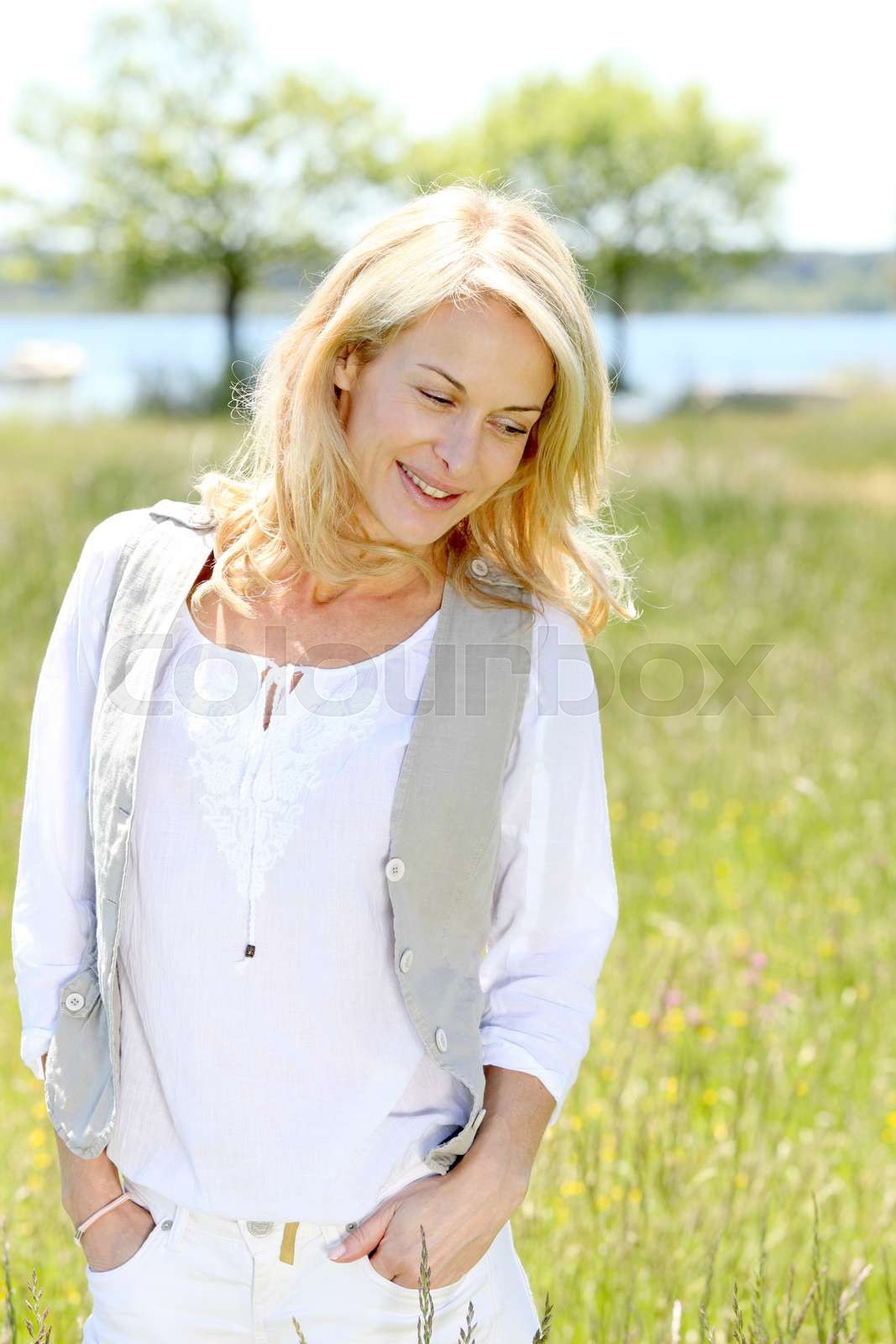 attractive, woman, forties | Stock image | Colourbox