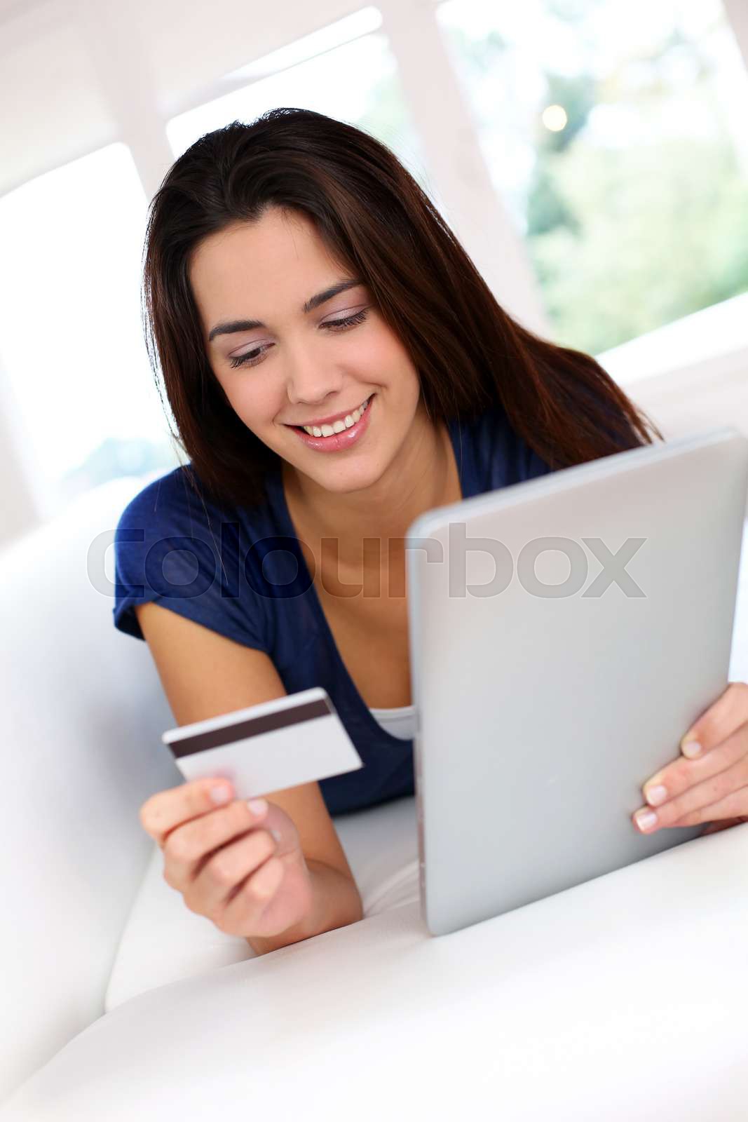 woman, girl, customer | Stock image | Colourbox