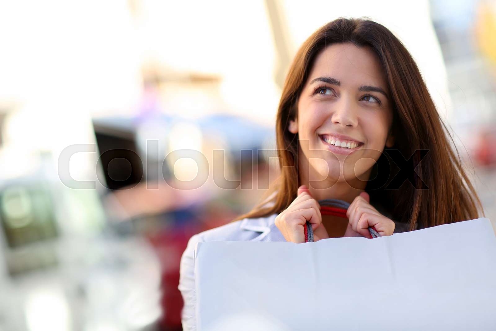 woman, shopping, model | Stock image | Colourbox