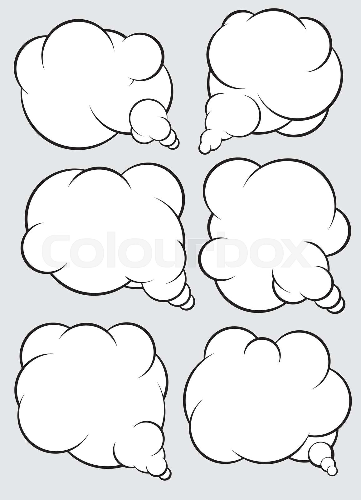 tænke, tekst, boks | Stock vektor | Colourbox