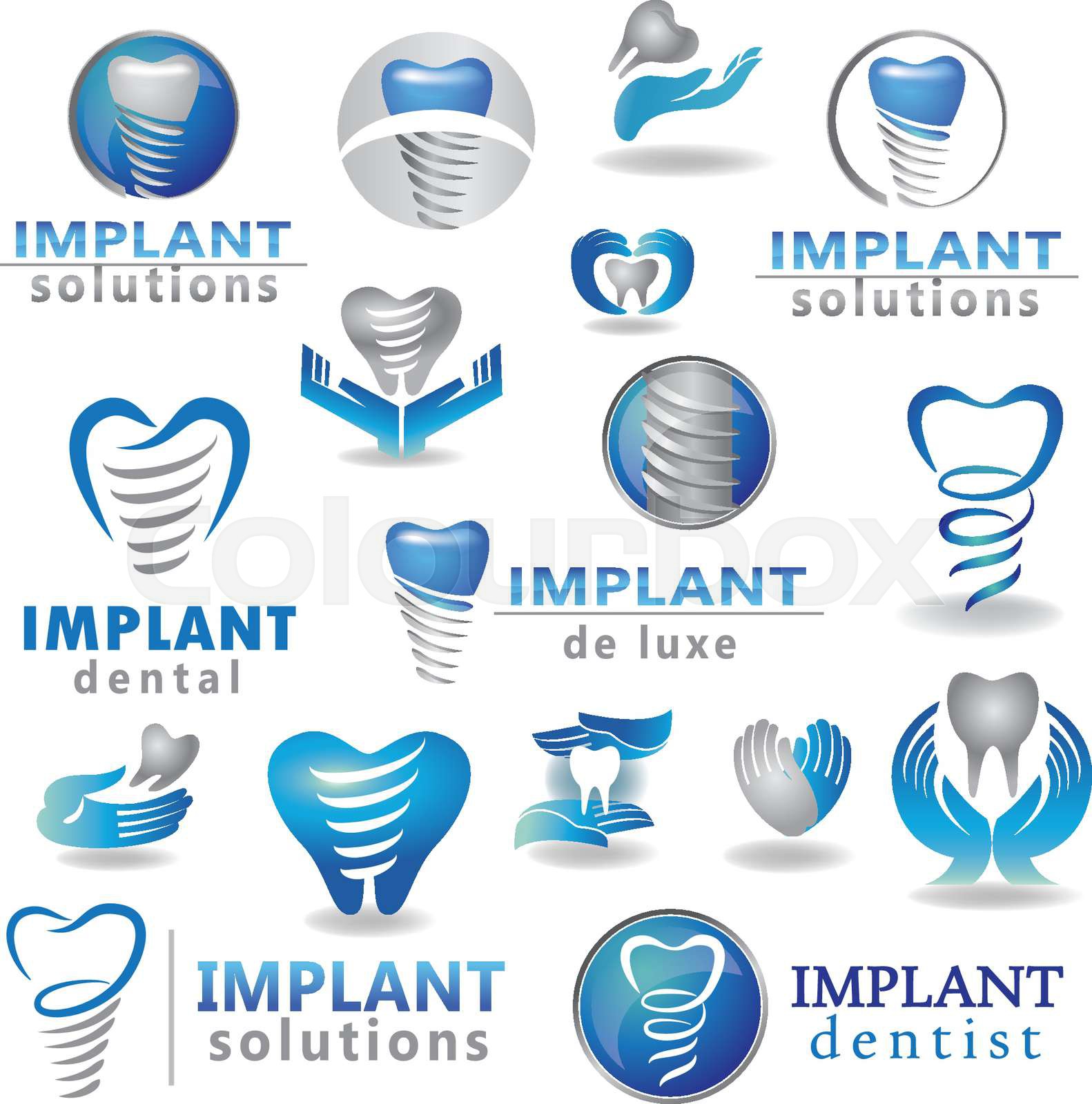 Dental Implant Logo Design