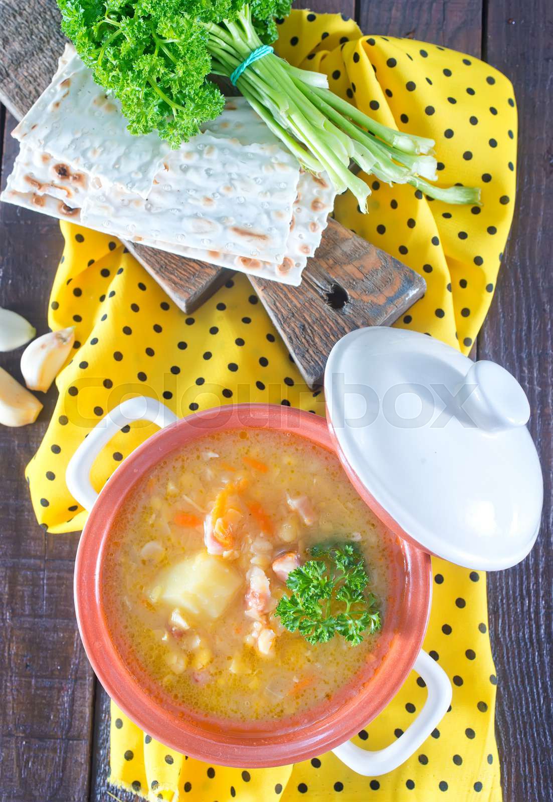 pea soup | Stock image | Colourbox