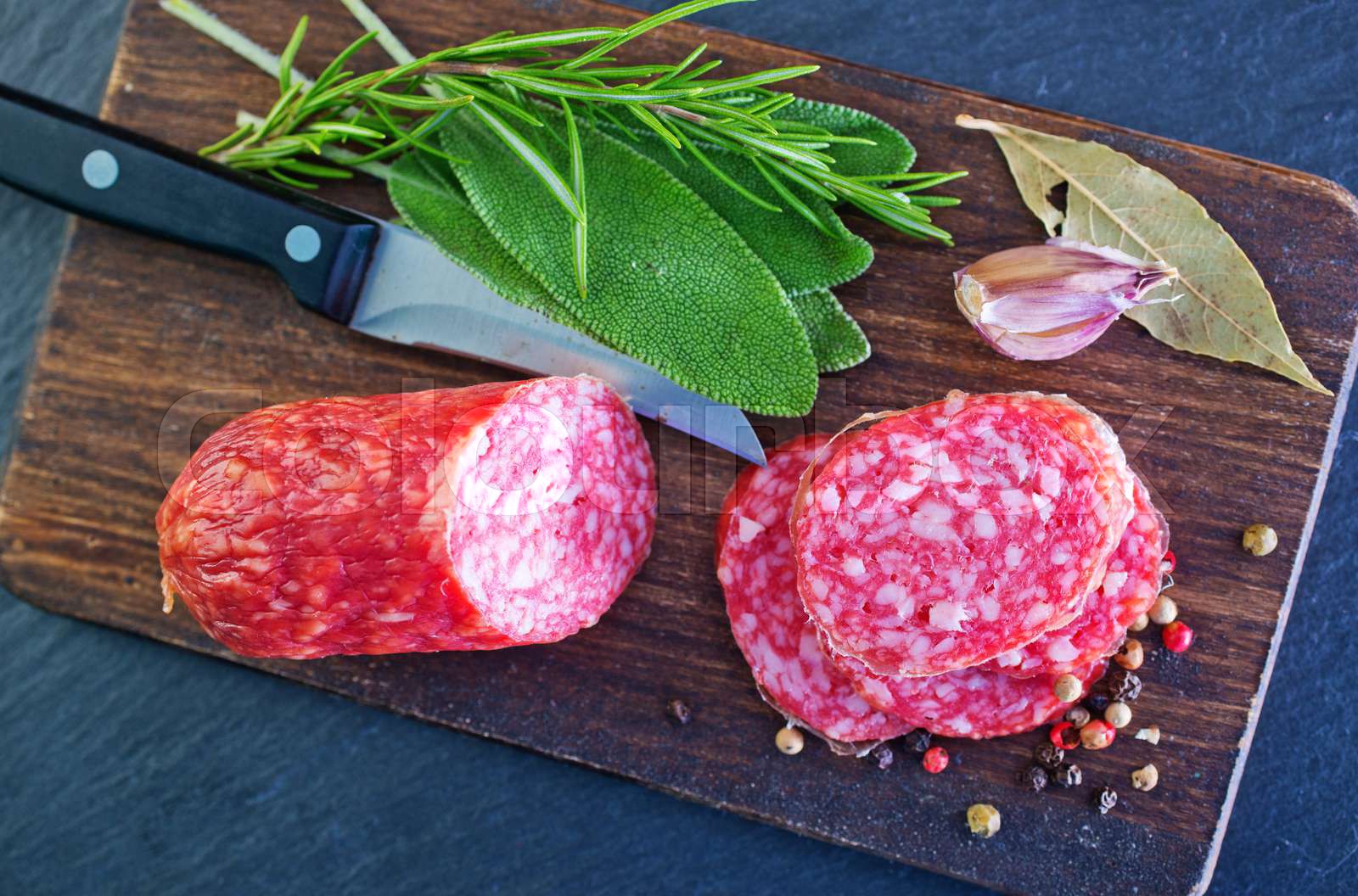 salami | Stock image | Colourbox