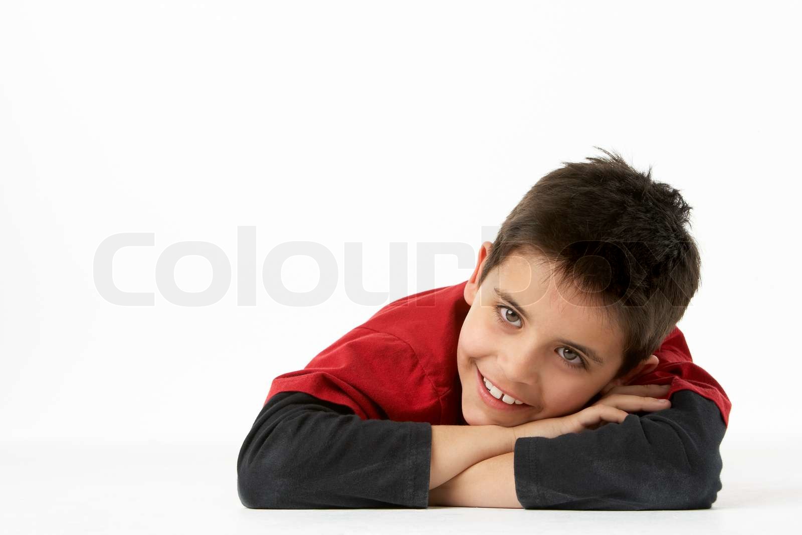 smiling, full, children | Stock image | Colourbox