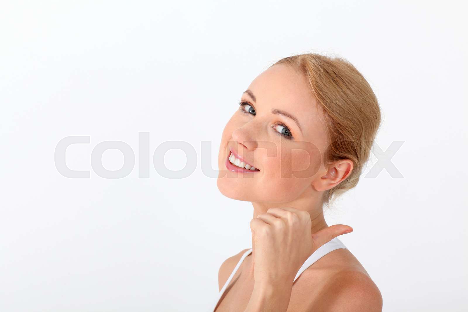 woman, portrait, model | Stock image | Colourbox