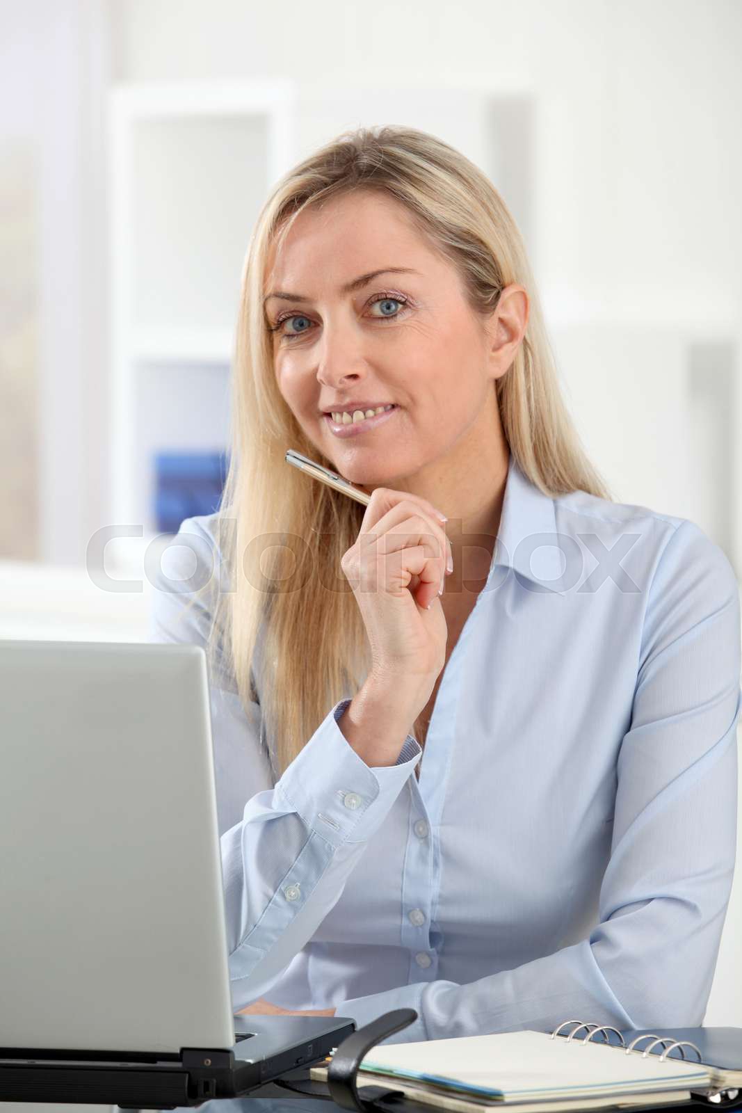 secretary, business, adult | Stock image | Colourbox