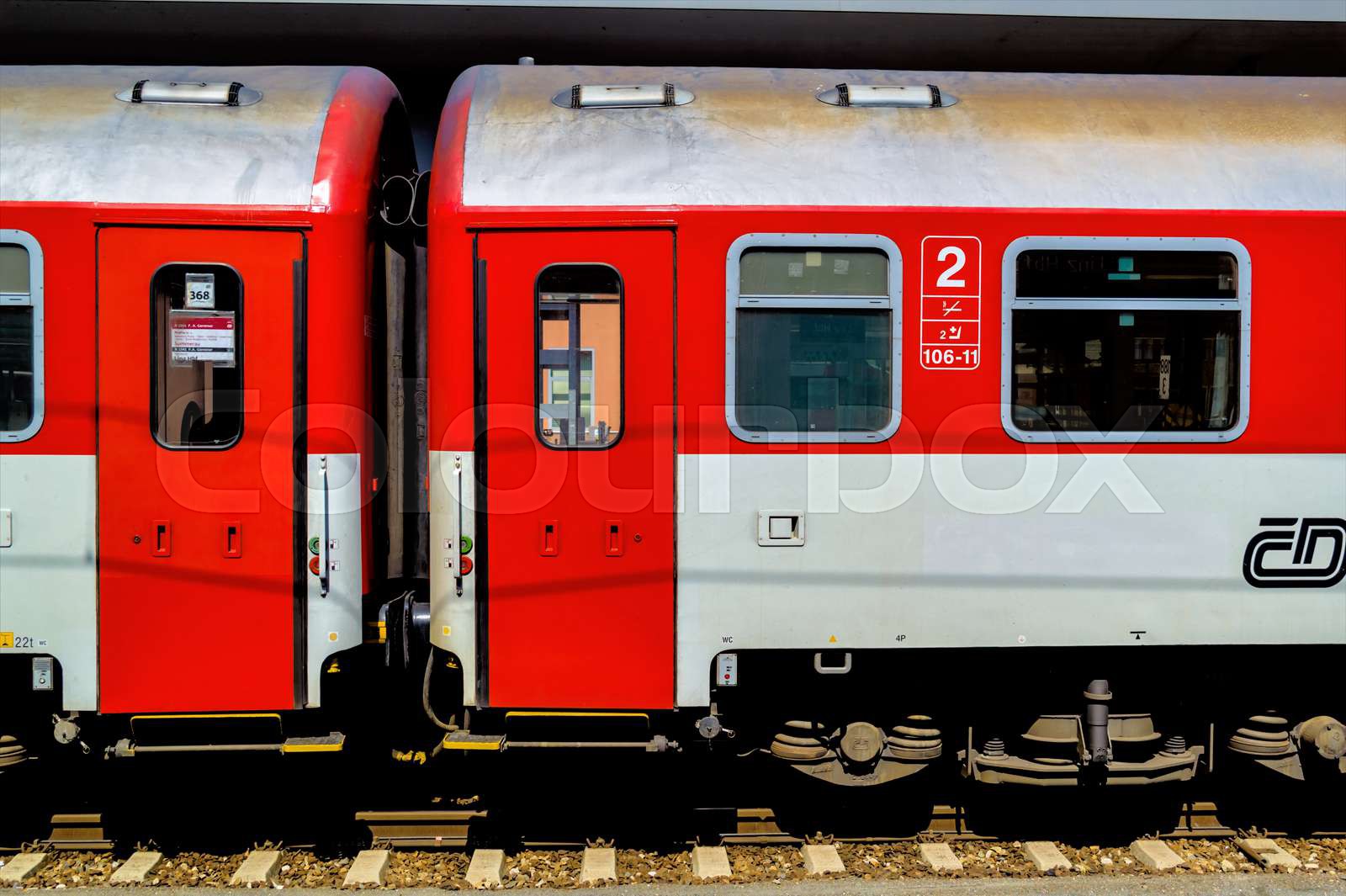 second-class train | Stock image | Colourbox