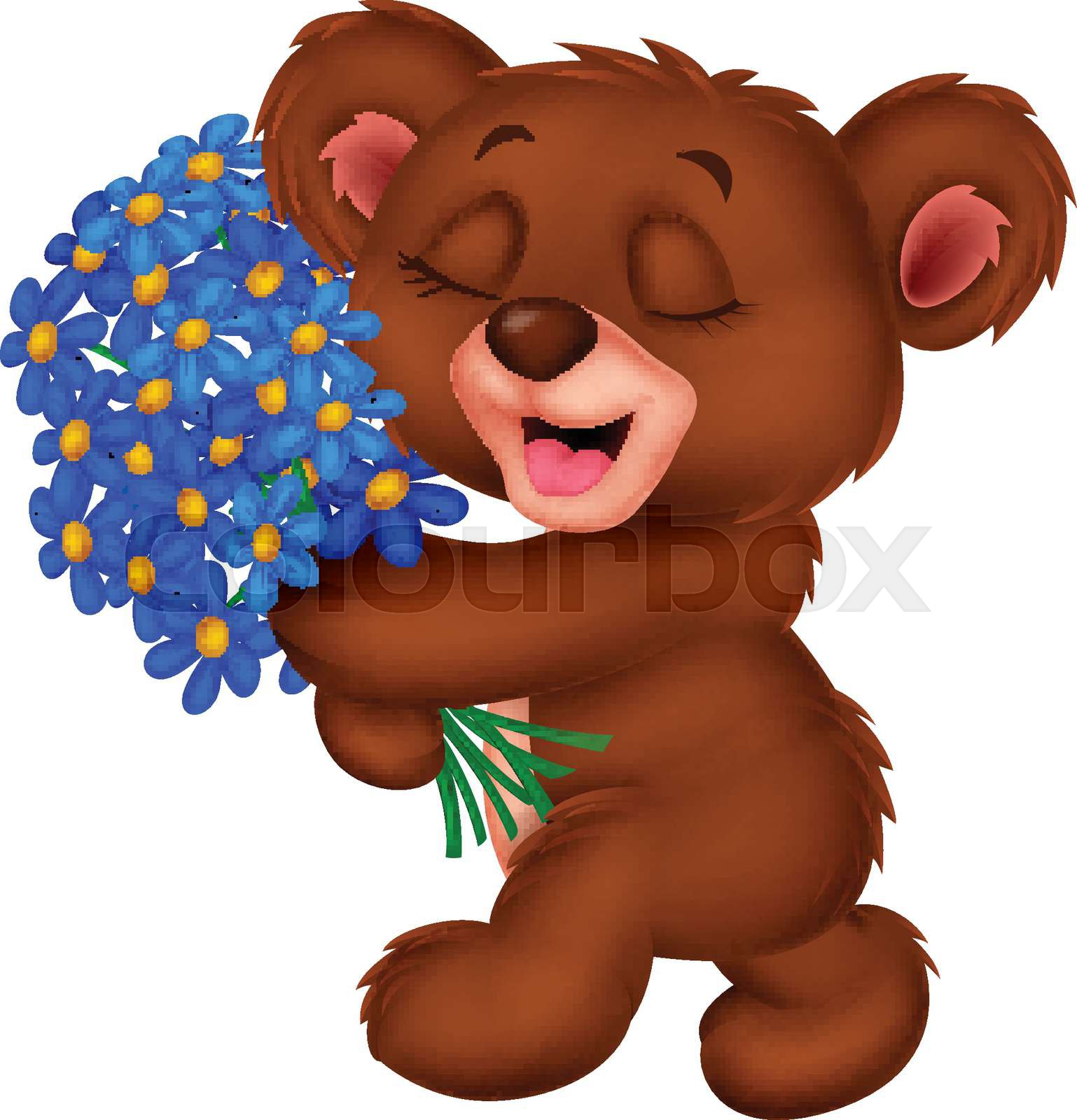 baby, bamse, tegneserie | Stock vektor | Colourbox