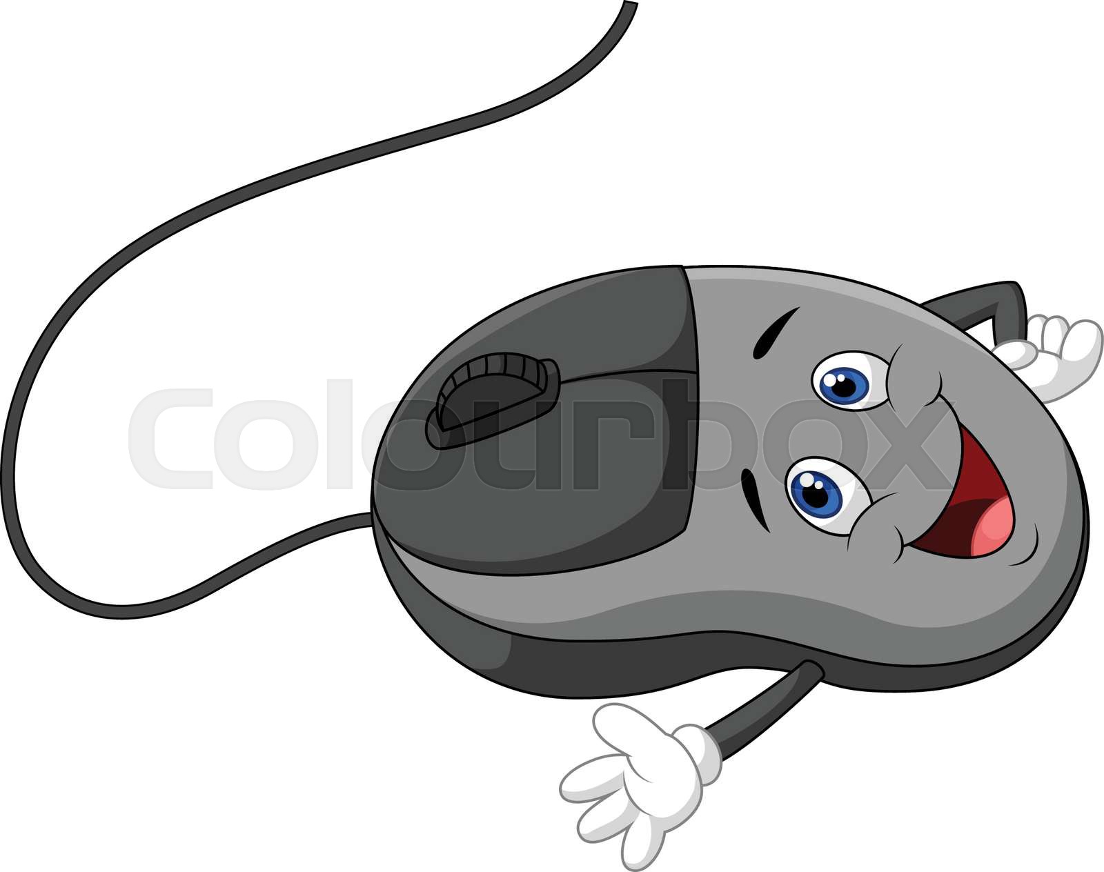 Cartoon computer mouse | Stock vector | Colourbox
