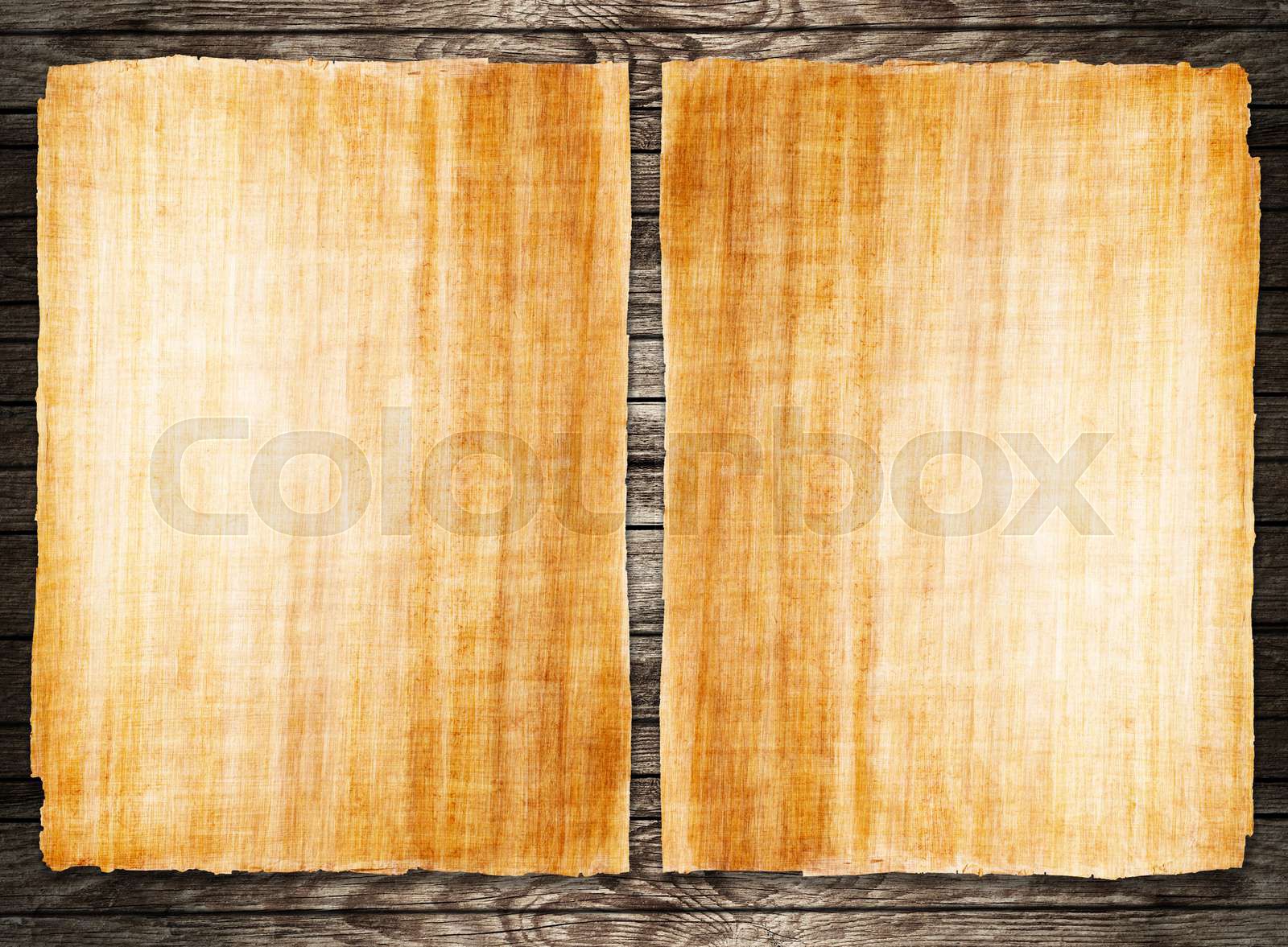 old papyrus paper | Stock image | Colourbox