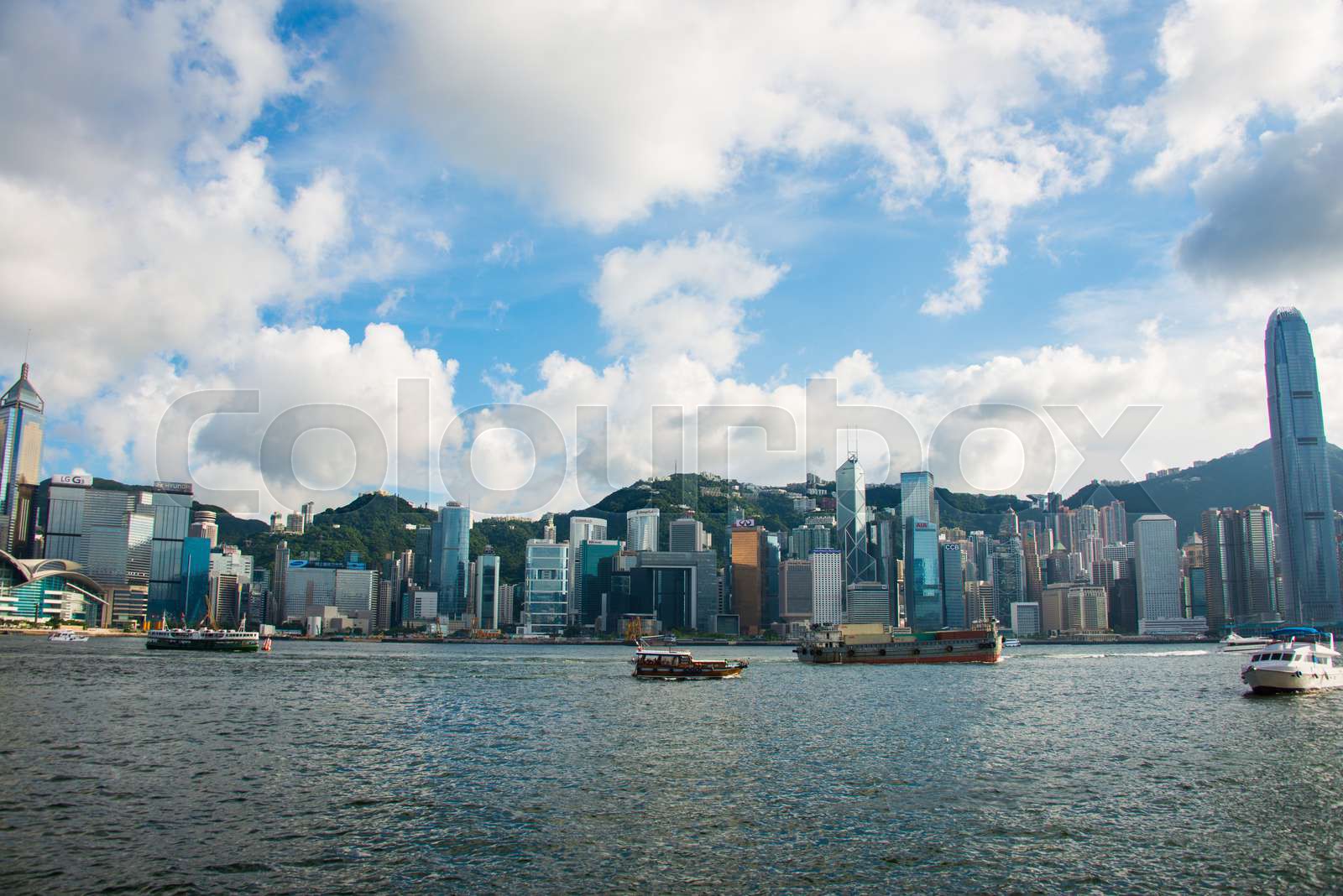 View of Hong Kong during the day | Stock image | Colourbox