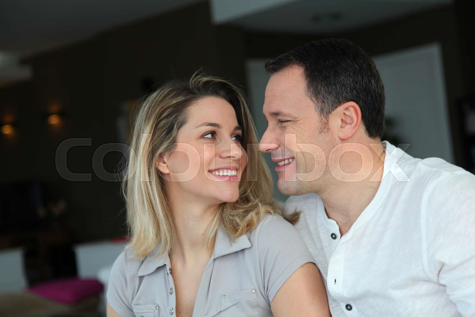 couple, adults, portrait | Stock image | Colourbox
