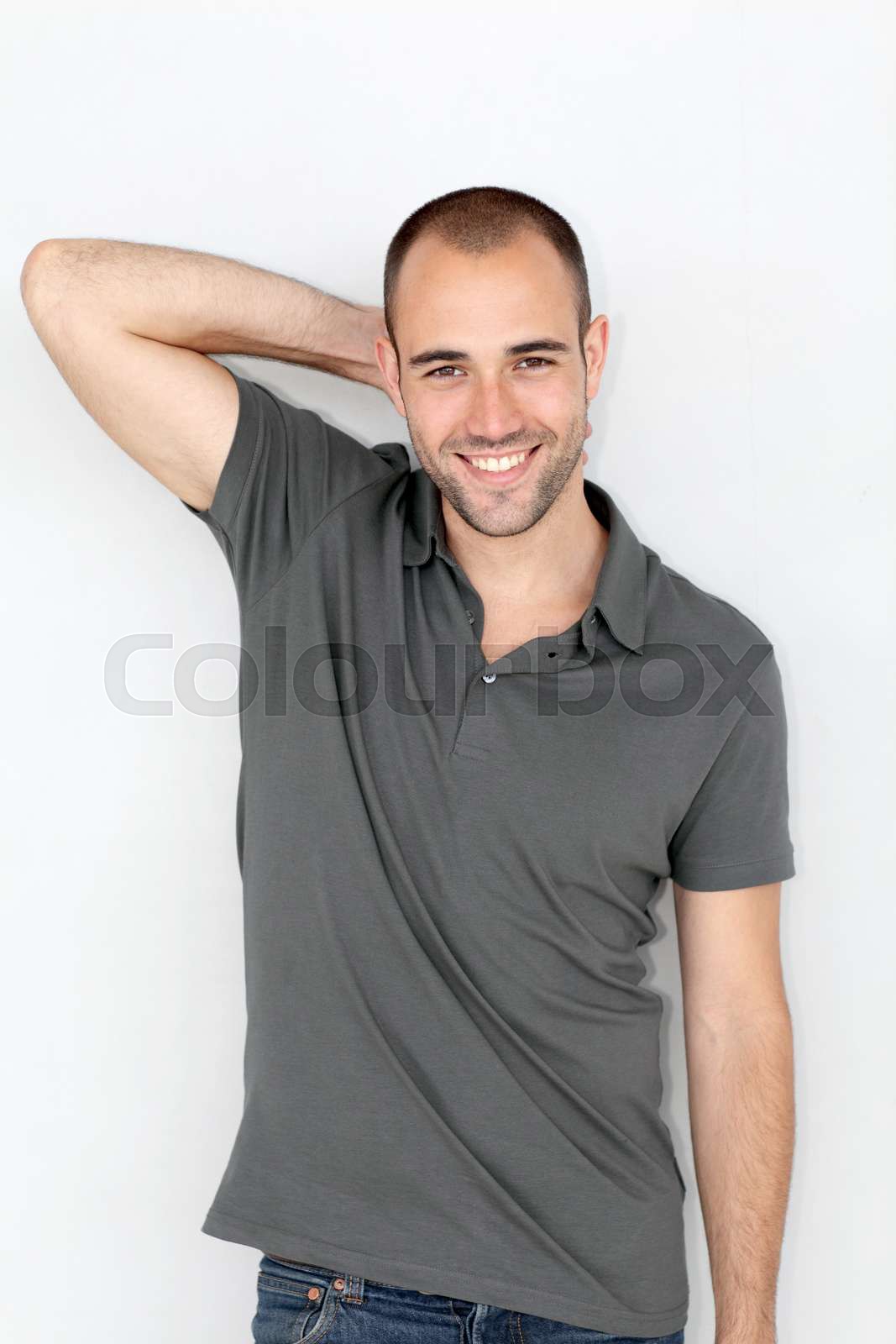 man, young, relax | Stock image | Colourbox