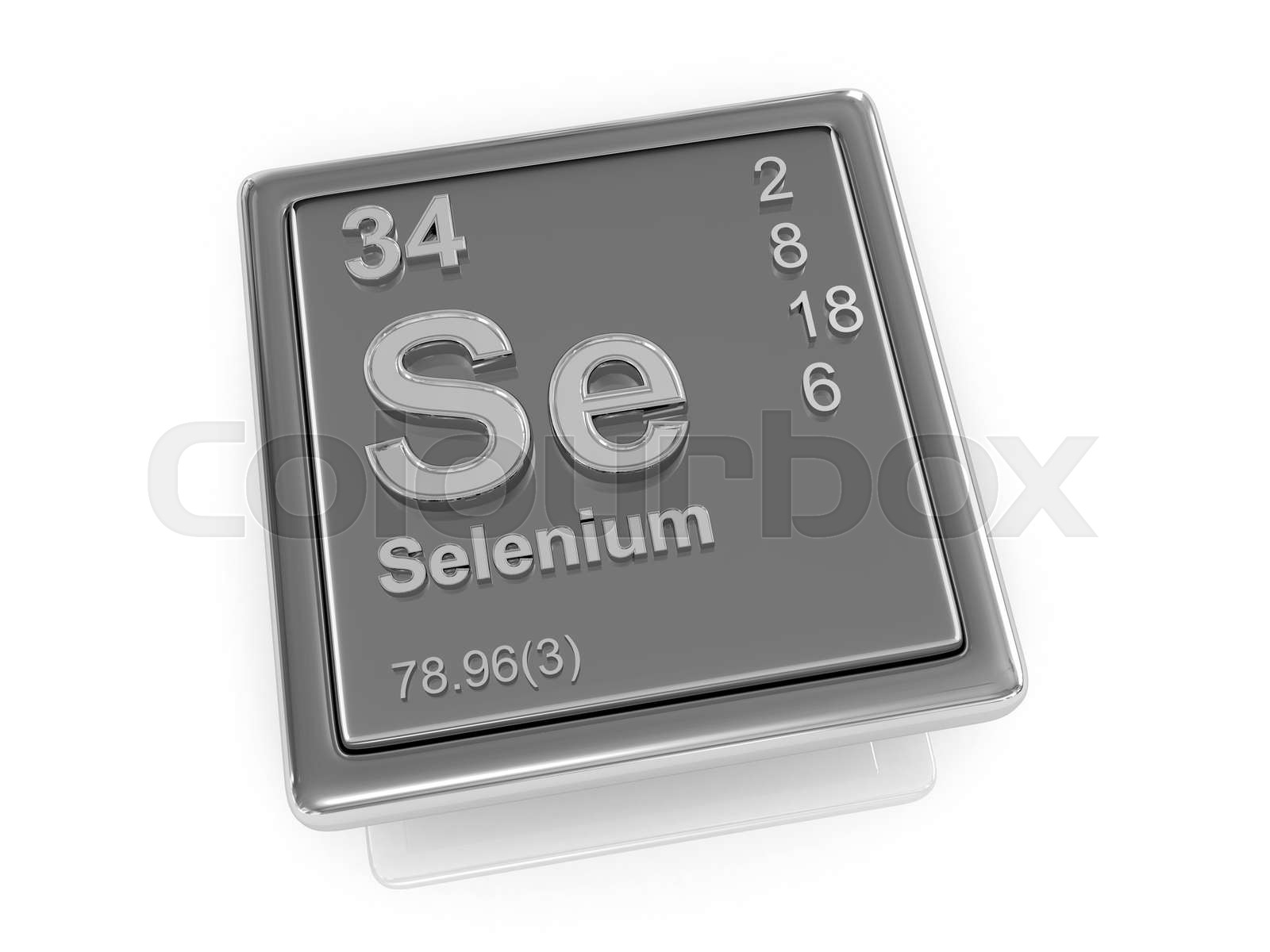 Selenium. Chemical element. | Stock image | Colourbox