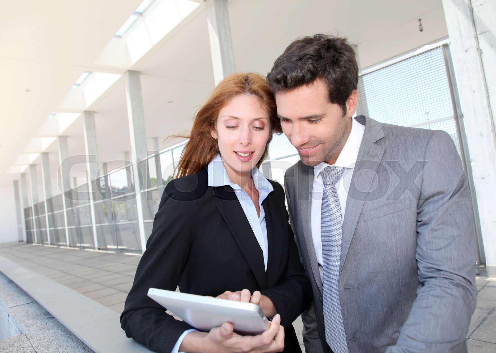 firmen-, mann, mensch | Stock Bild | Colourbox