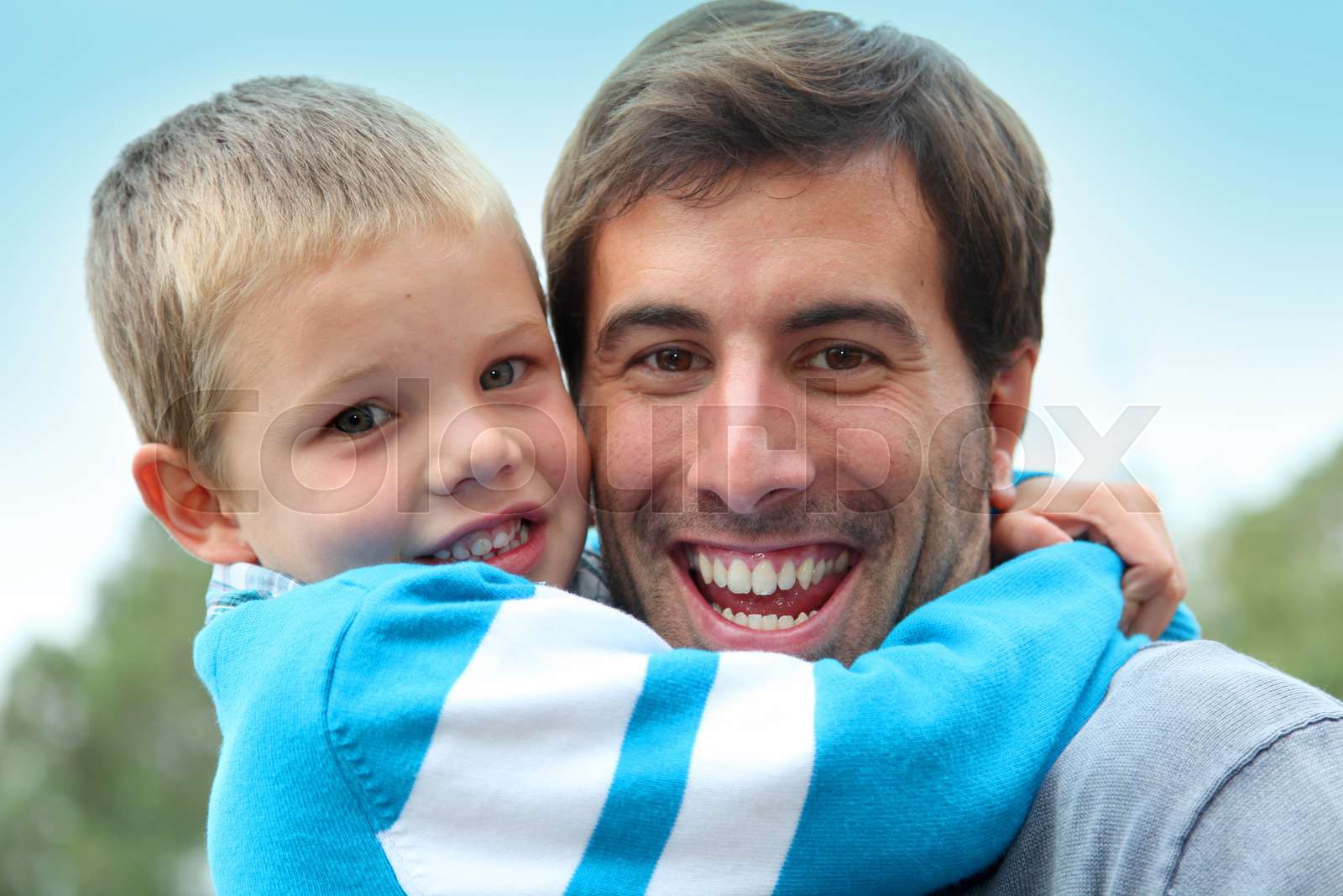 child, man, family | Stock image | Colourbox