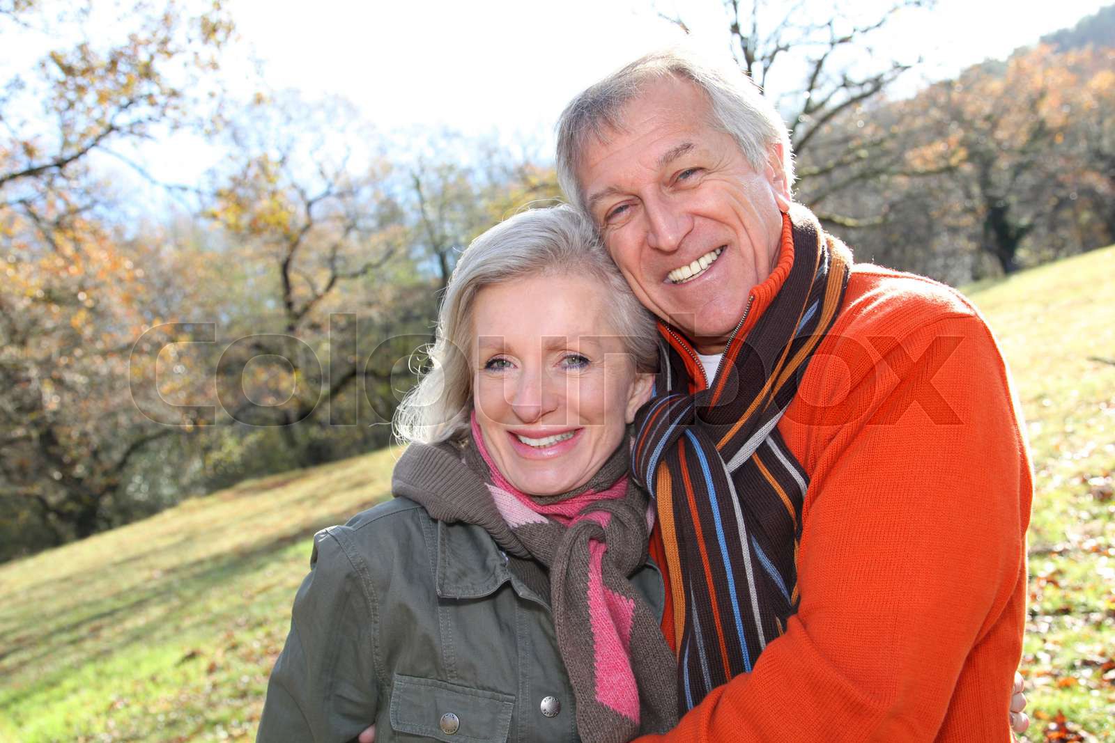 seniors, bush, young at heart | Stock image | Colourbox