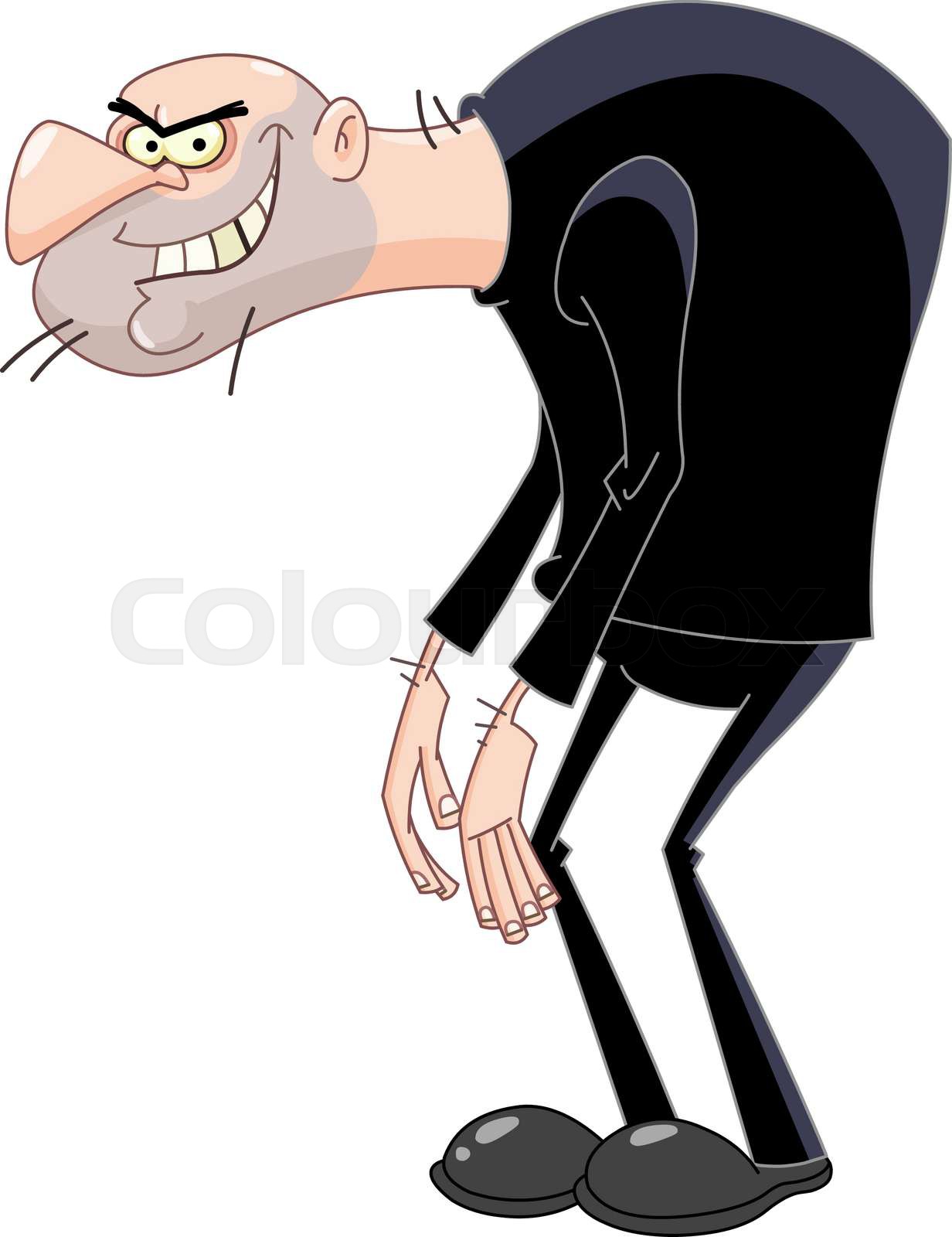 Bad man | Stock vector | Colourbox