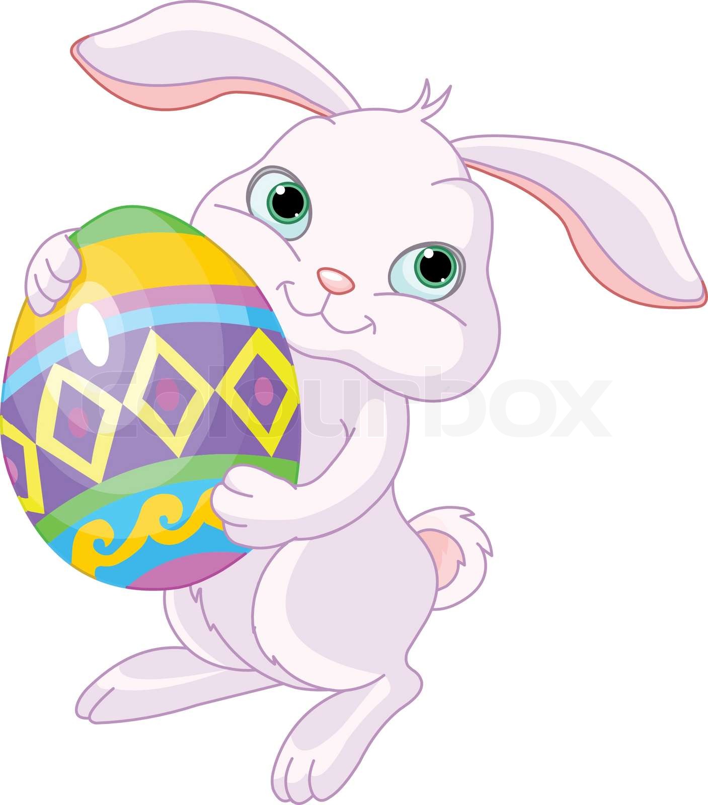 easter, rabbit, bunny | Stock vector | Colourbox