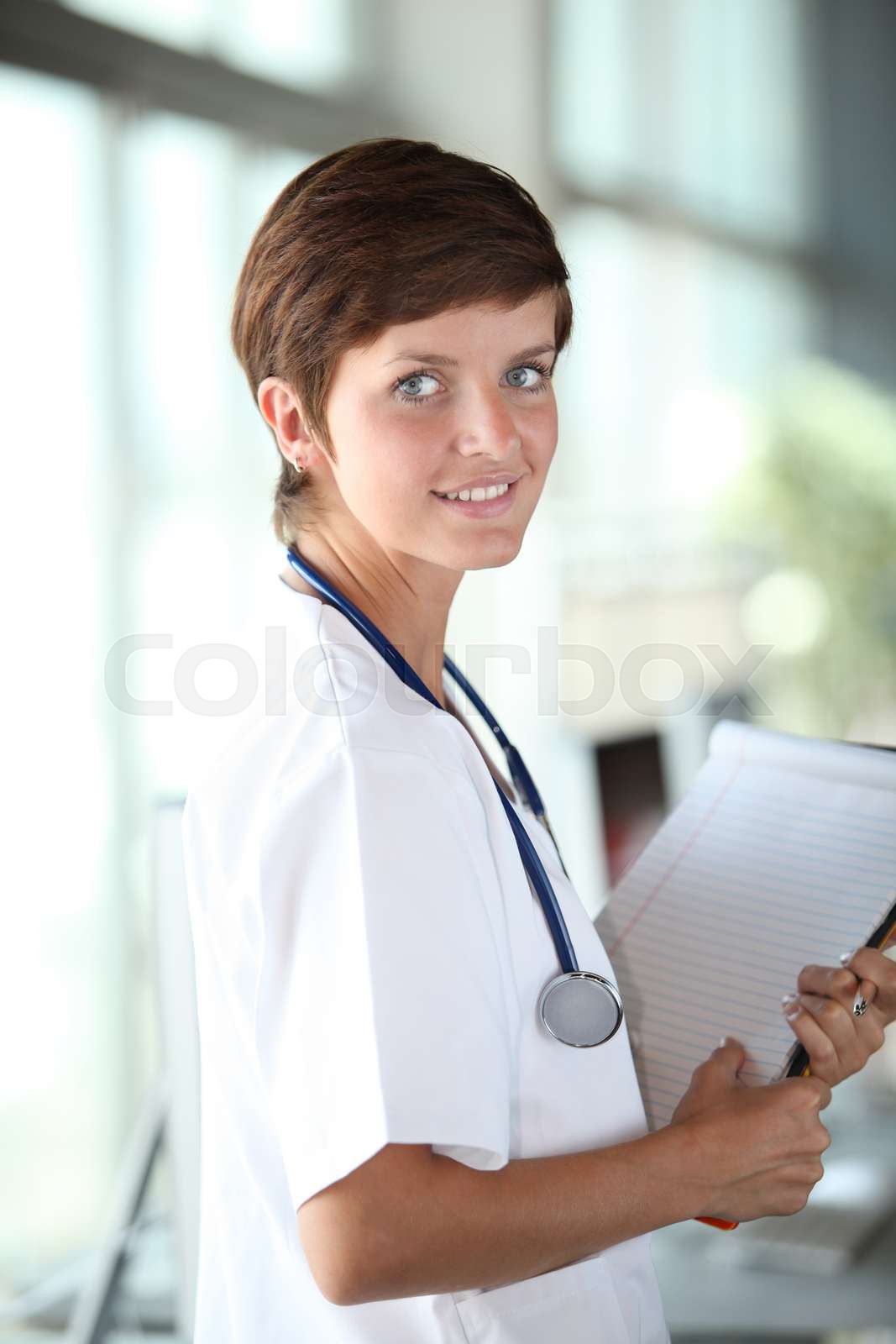 closeup, nurse, professional | Stock image | Colourbox