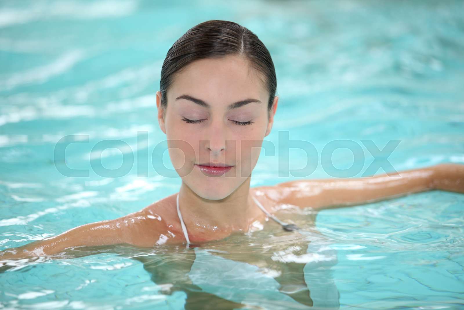 beauty, beautiful, bathing | Stock image | Colourbox