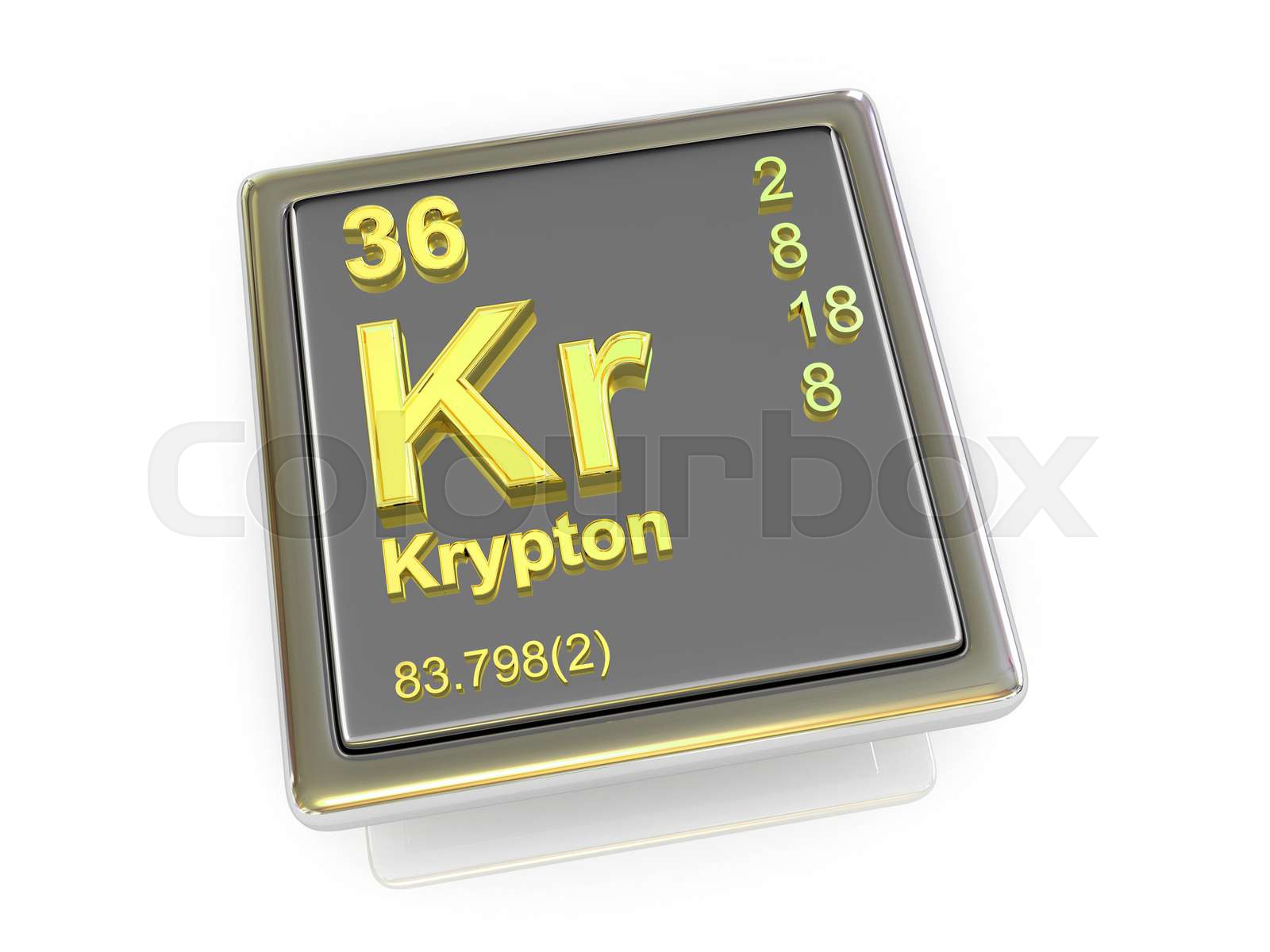 Krypton Periodic Table Box