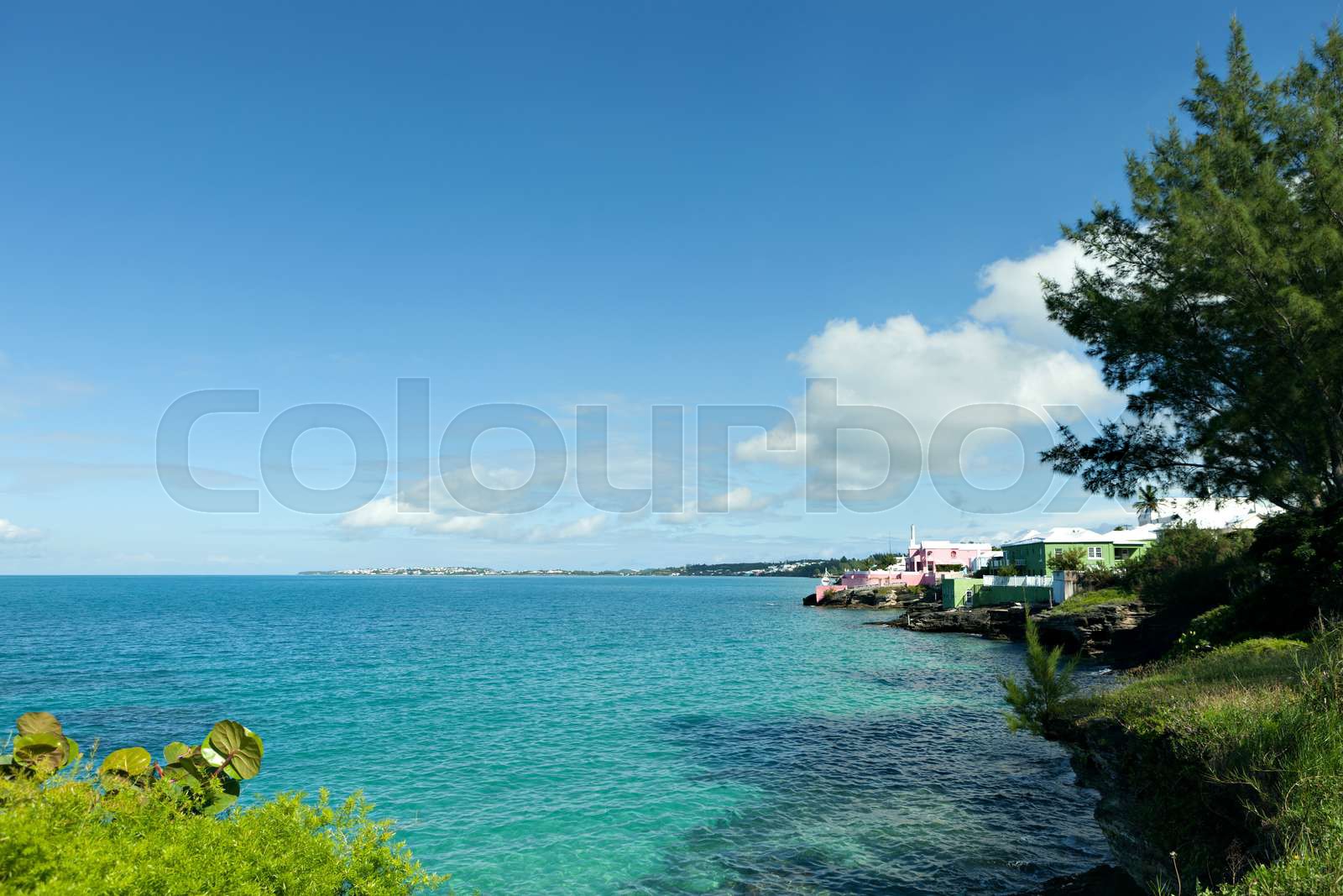 Bermuda Coast Line | Stock image | Colourbox