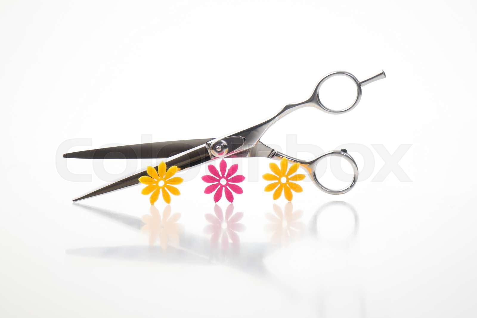 Geöffnete Schere | Stock Bild | Colourbox