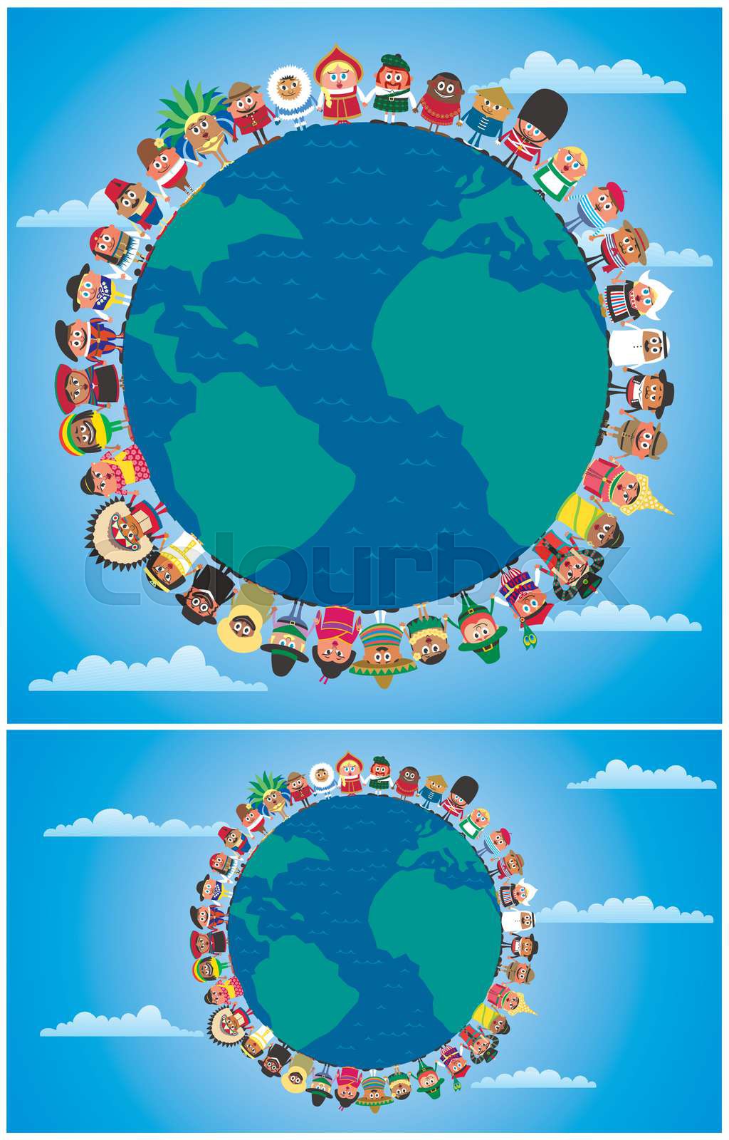 Unity Backgrounds | Stock vector | Colourbox