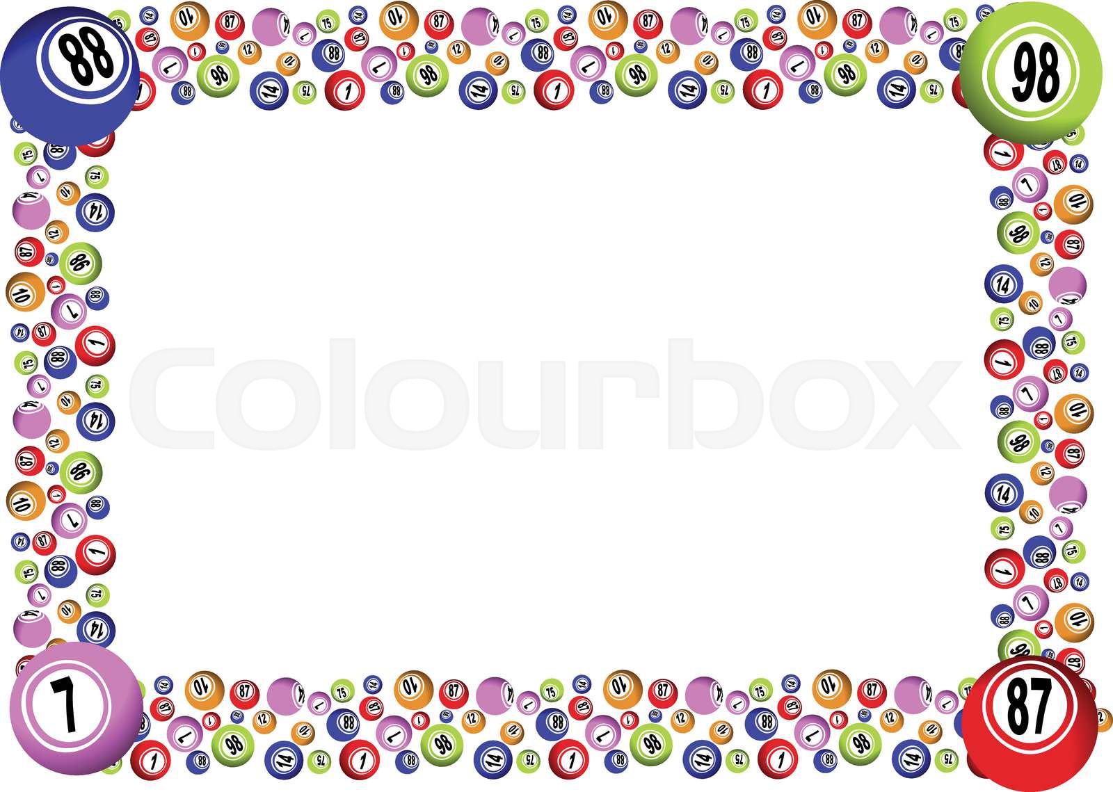 BINGO FRAME | Stock vector | Colourbox