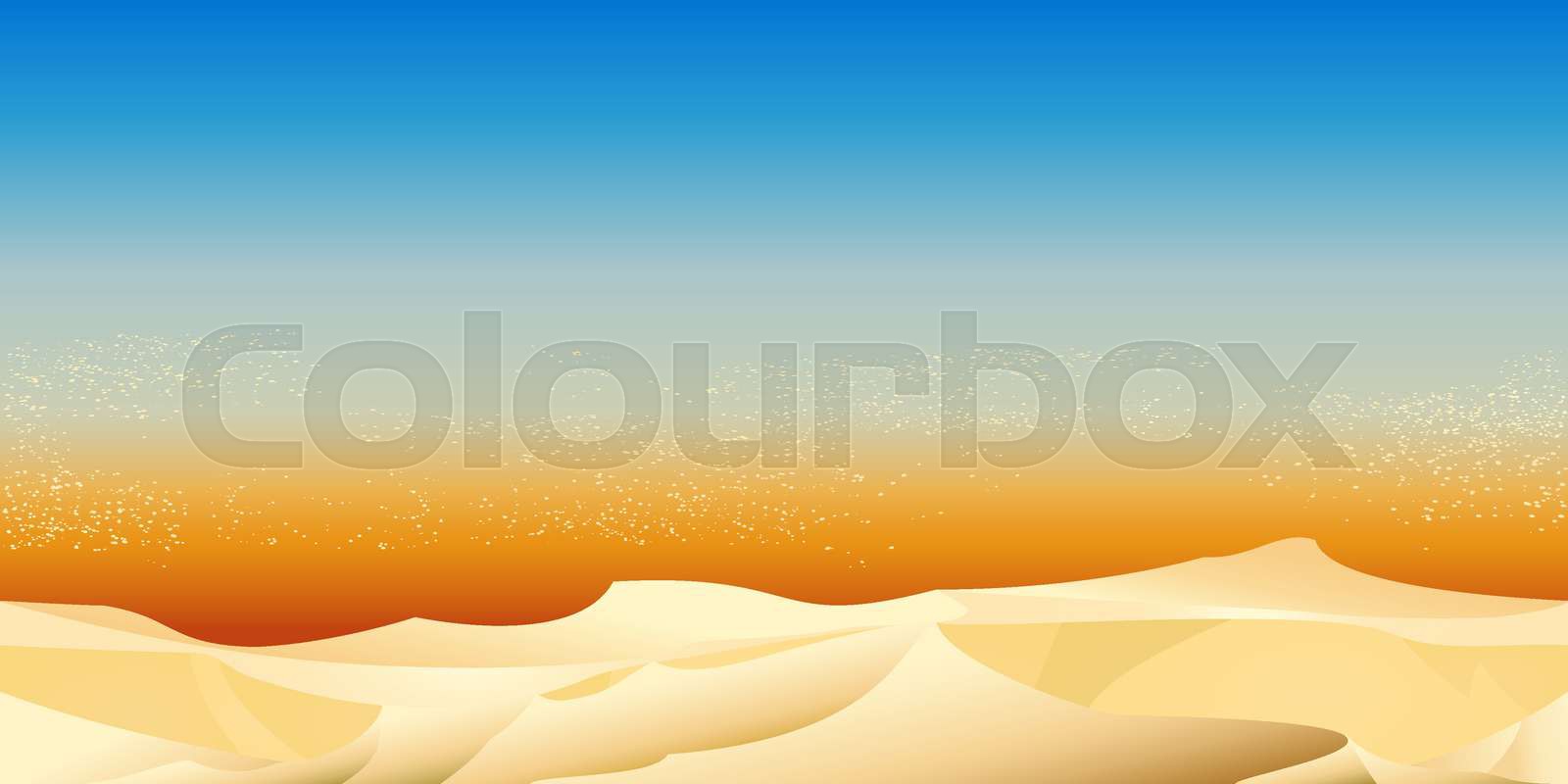 Desert Pattern | Stock vector | Colourbox