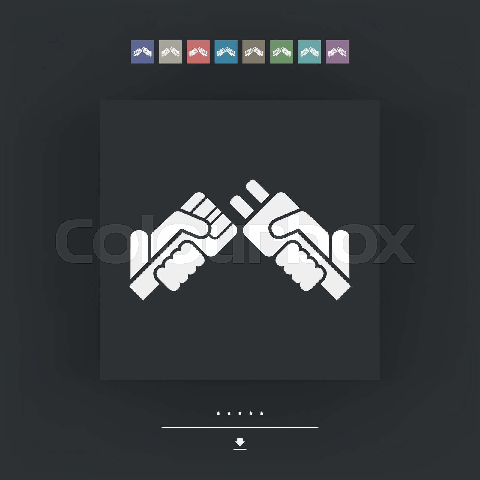 kabel, icon, getrennt | Stock-Vektor | Colourbox
