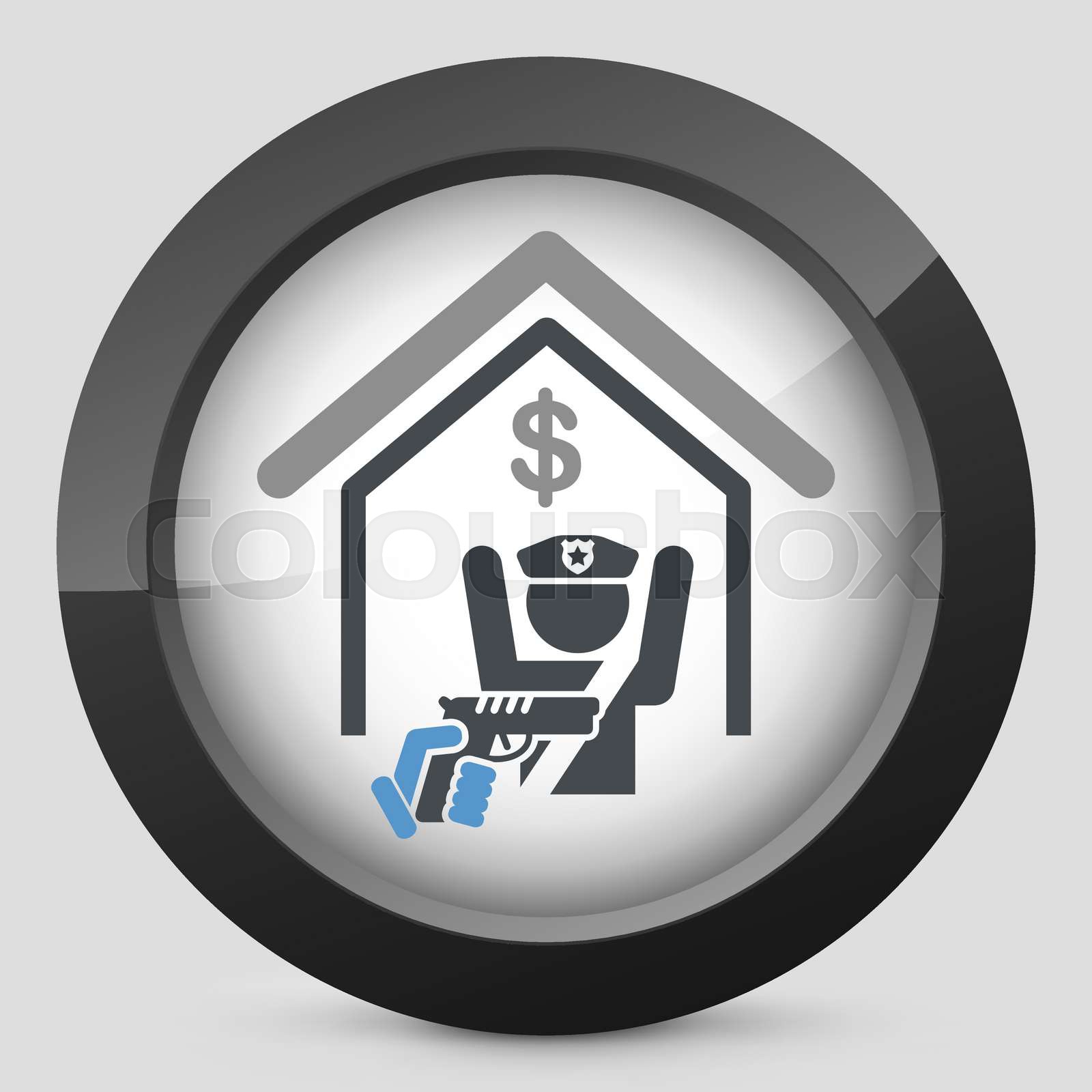 Heist icon | Stock vector | Colourbox