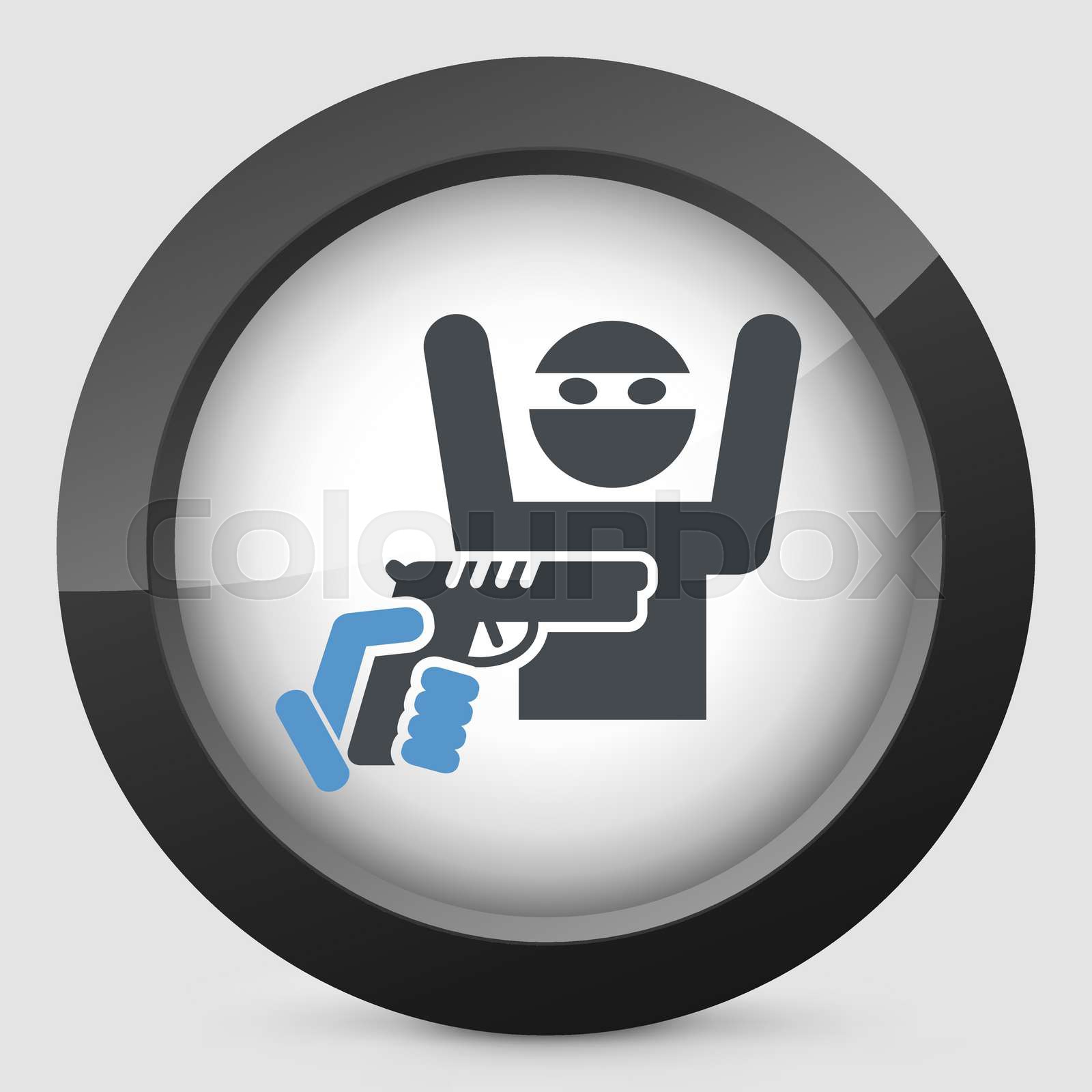 Heist icon | Stock vector | Colourbox
