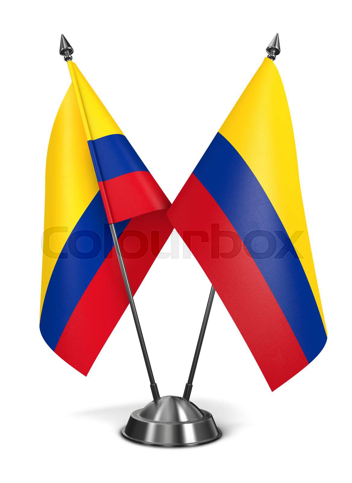 Colombia - Miniature Flags. | Stock image | Colourbox
