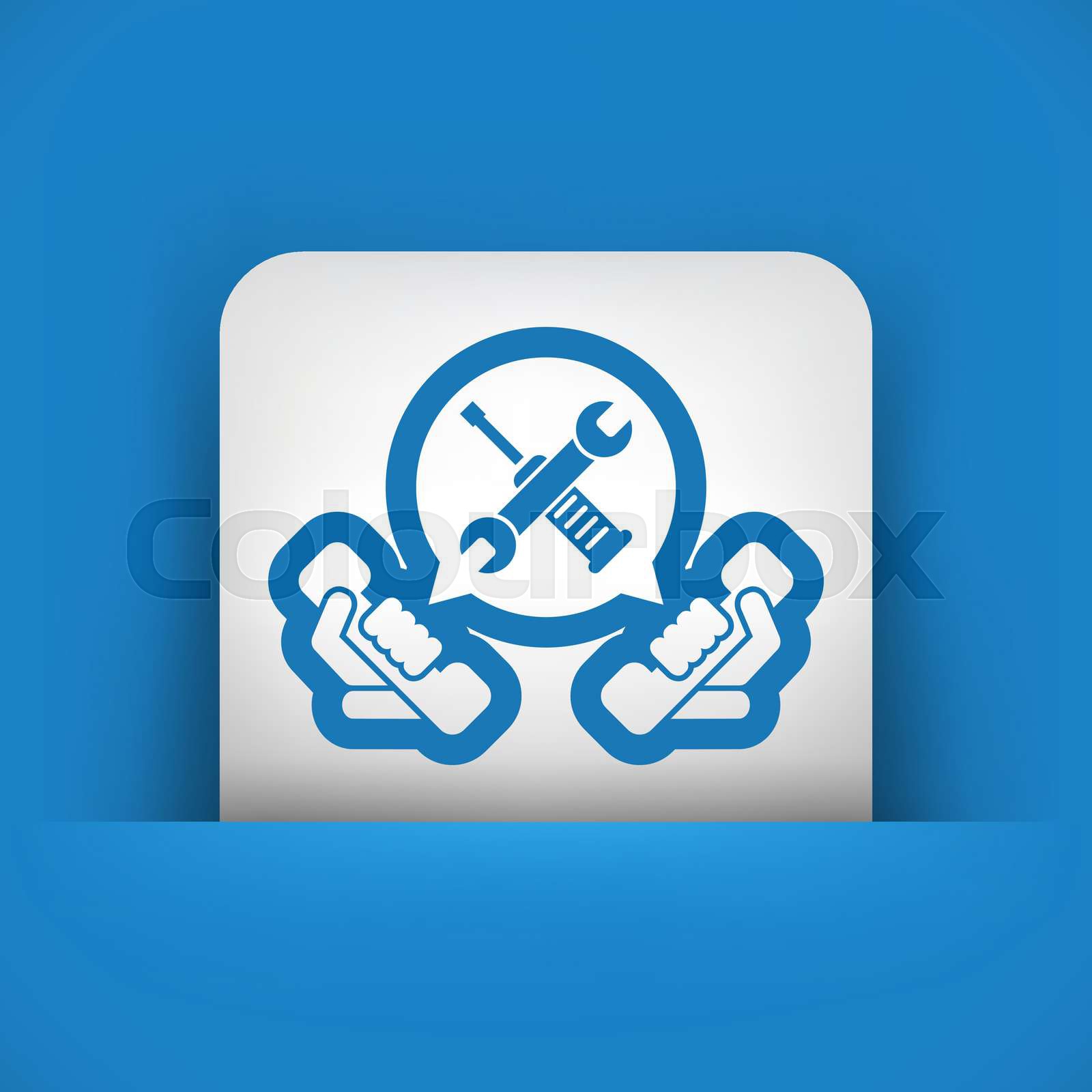 Assistance icon | Stock vector | Colourbox