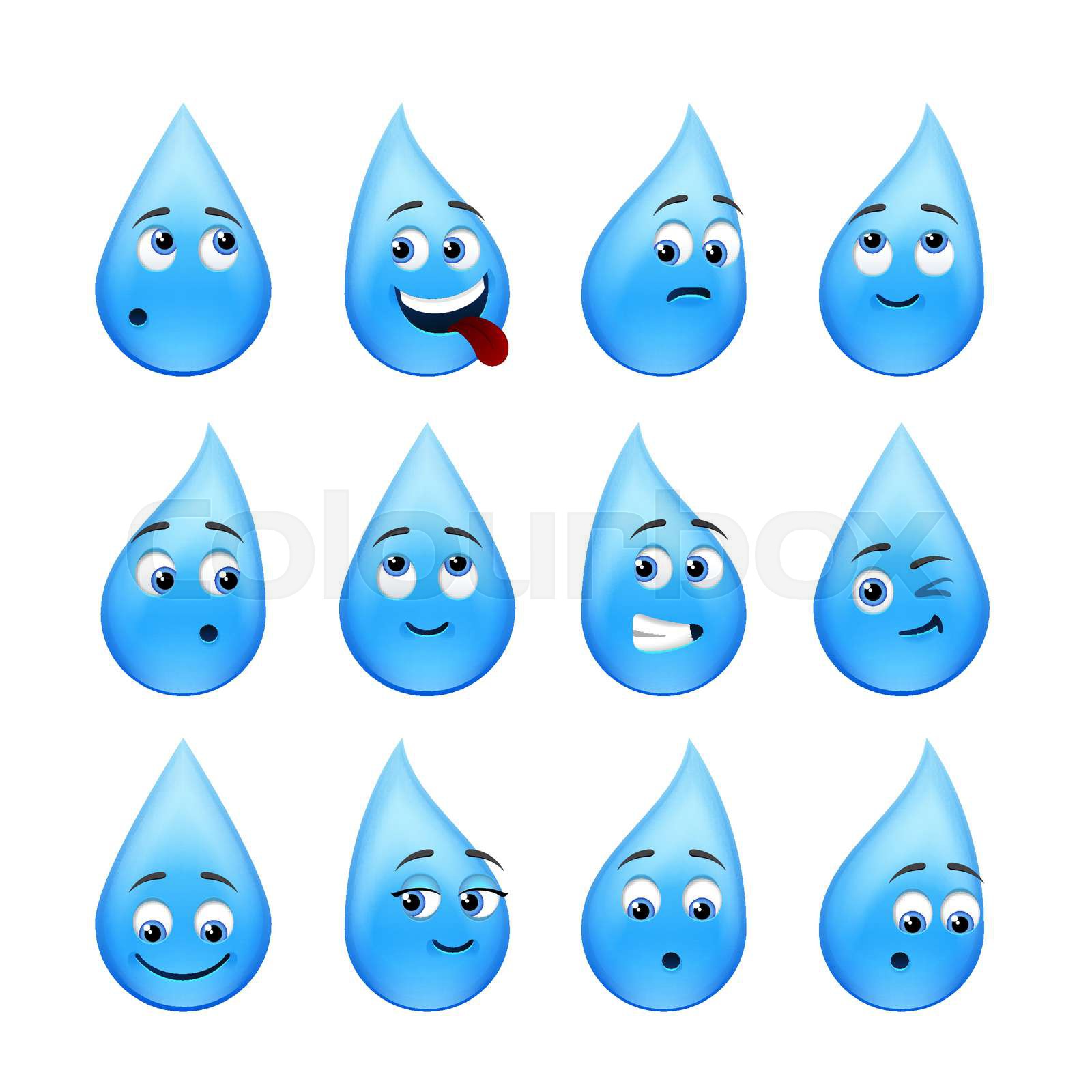 nomen, icon, augen | Stock-Vektor | Colourbox