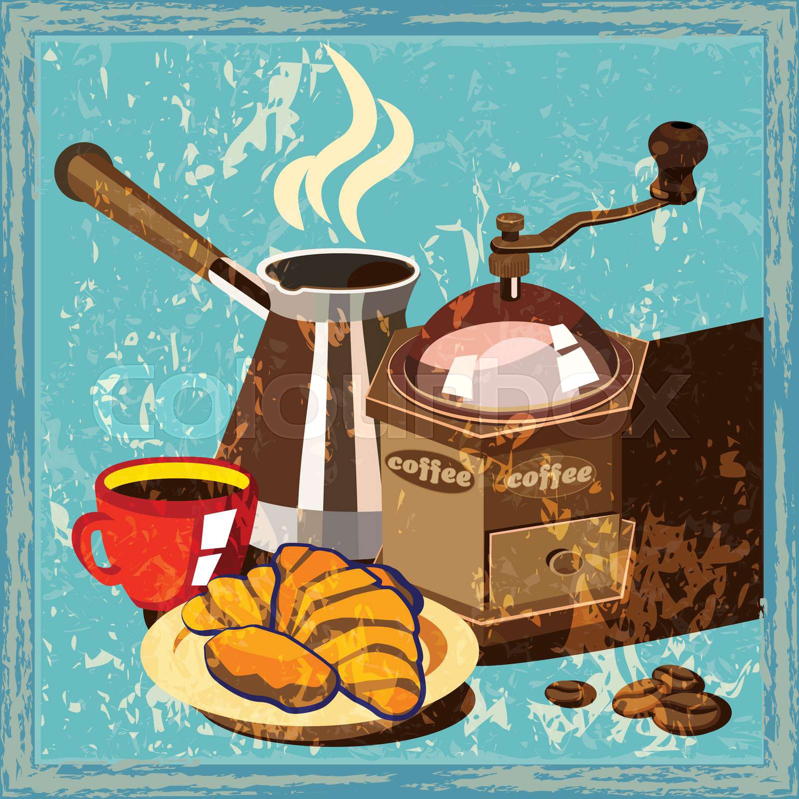 coffee | Stock vector | Colourbox