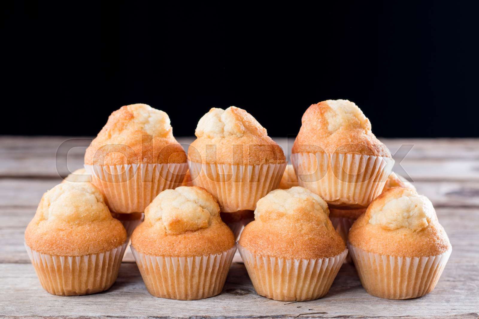 Cupcake pyramid | Stock image | Colourbox
