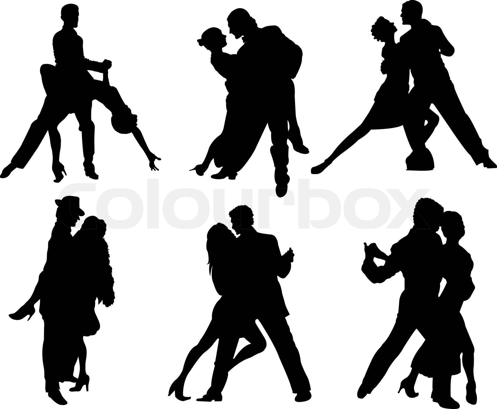 tango, dancer, argentina | Stock vector | Colourbox