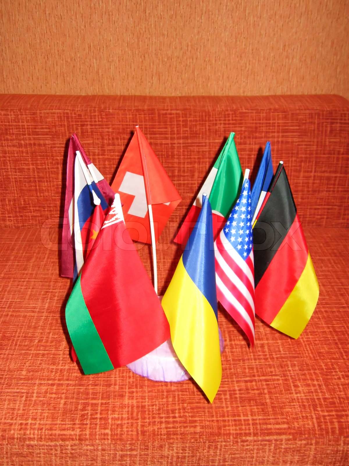 National flags | Stock image | Colourbox