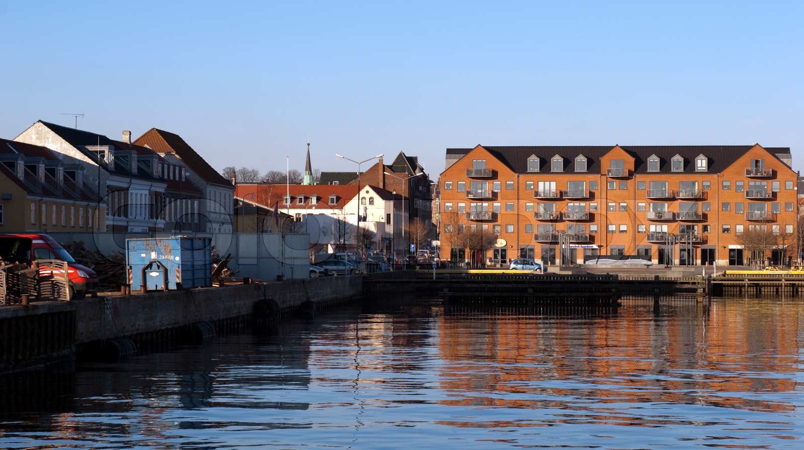 Fredericia waterfront | Stock image | Colourbox