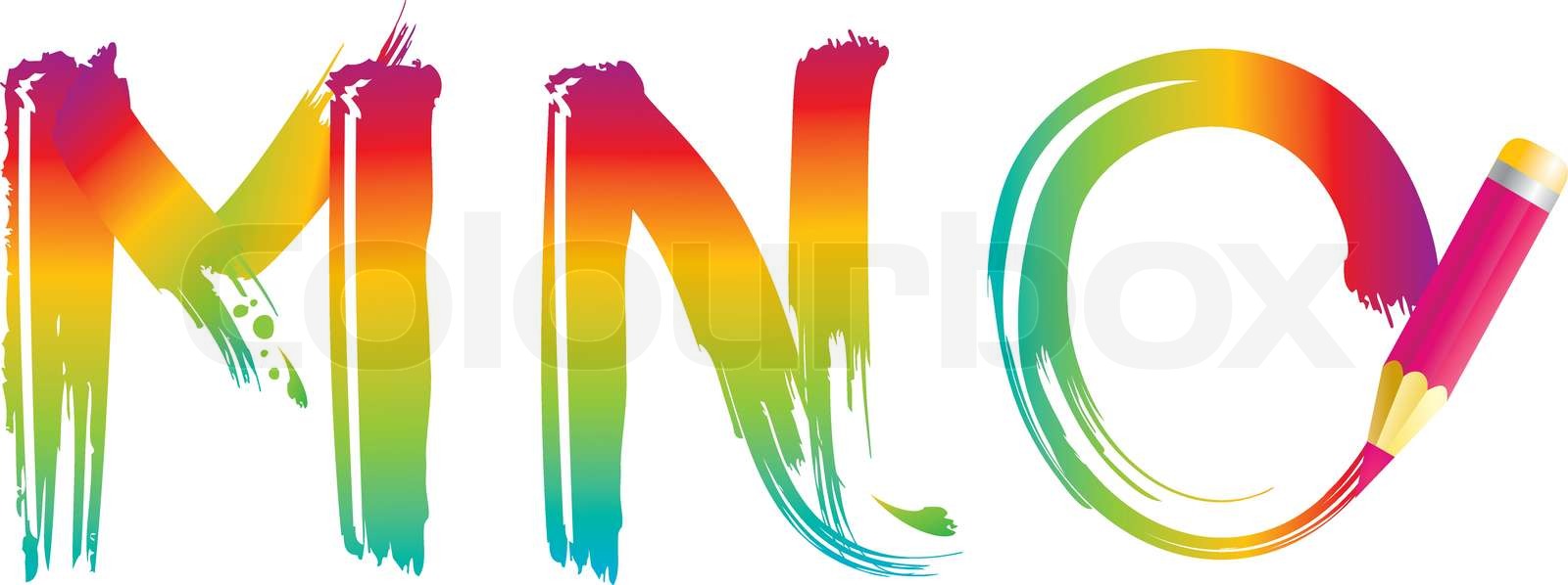 abc, ikon, tegning | Stock vektor | Colourbox