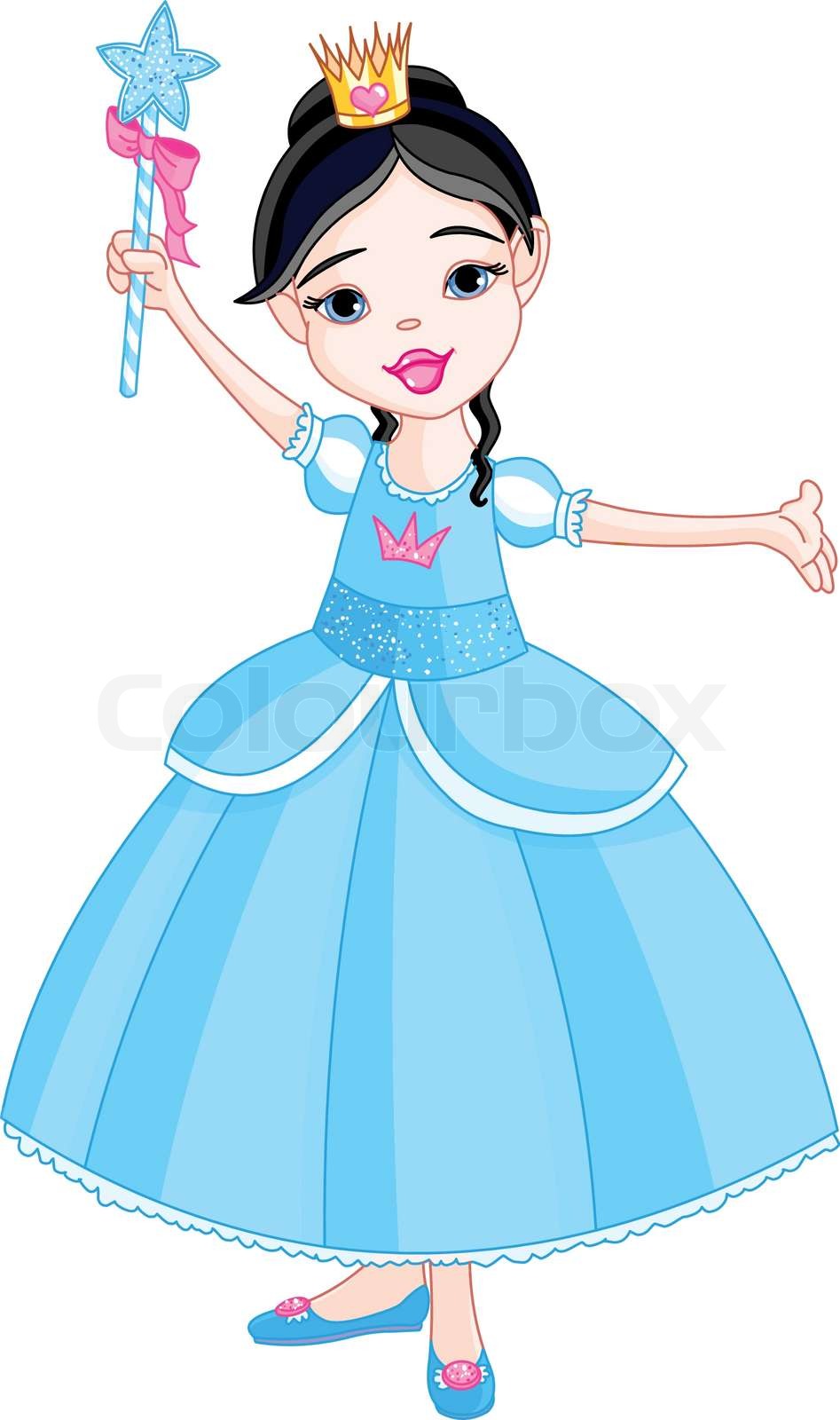 Little princess | Stock vector | Colourbox
