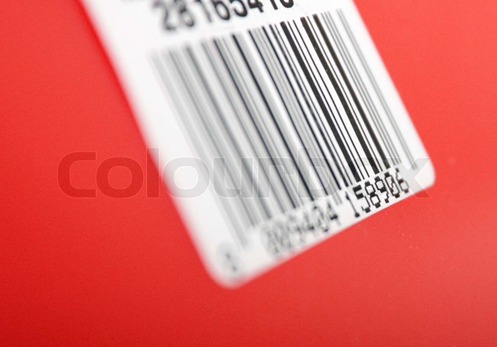 scanne, stregkode, nummer | Stock foto | Colourbox