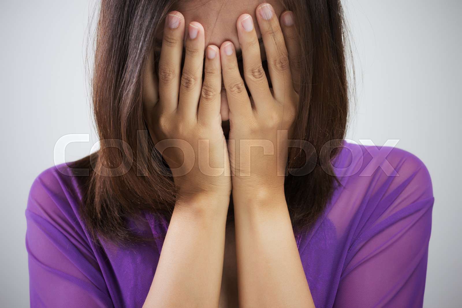 Shy | Stock image | Colourbox