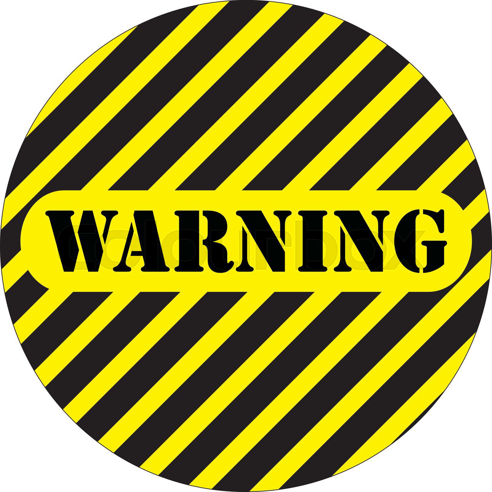 WARNING SIGN | Stock vector | Colourbox