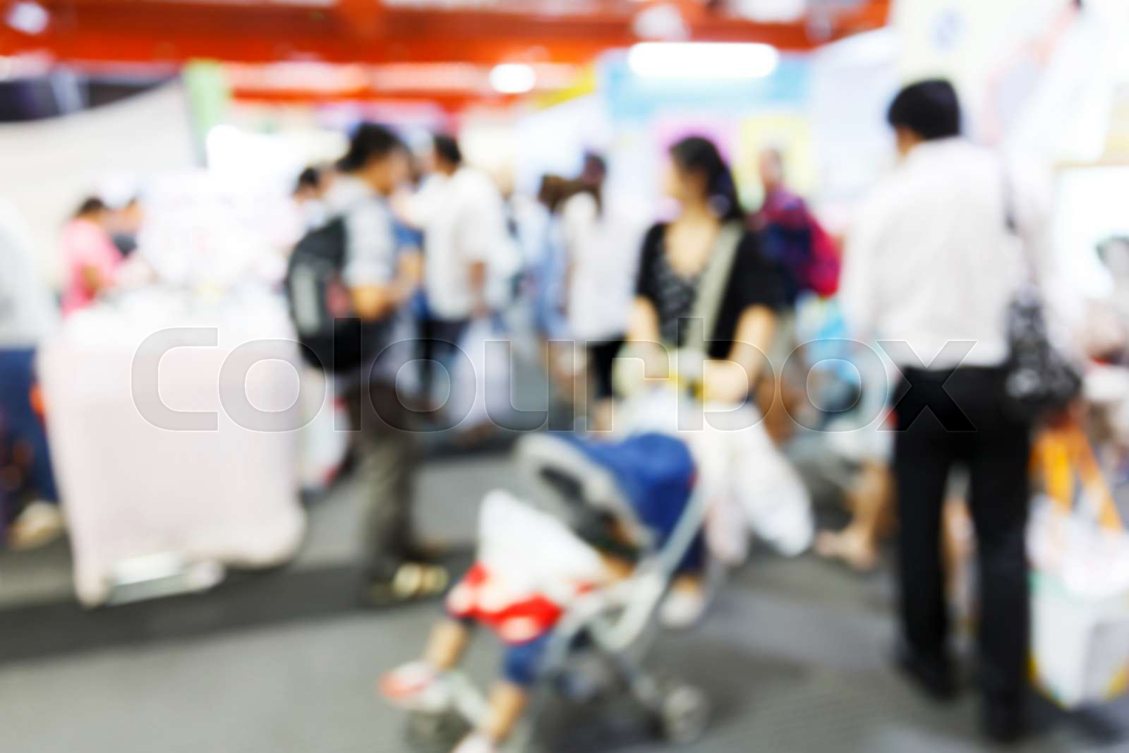 Blurry soft and out of focus people | Stock image | Colourbox