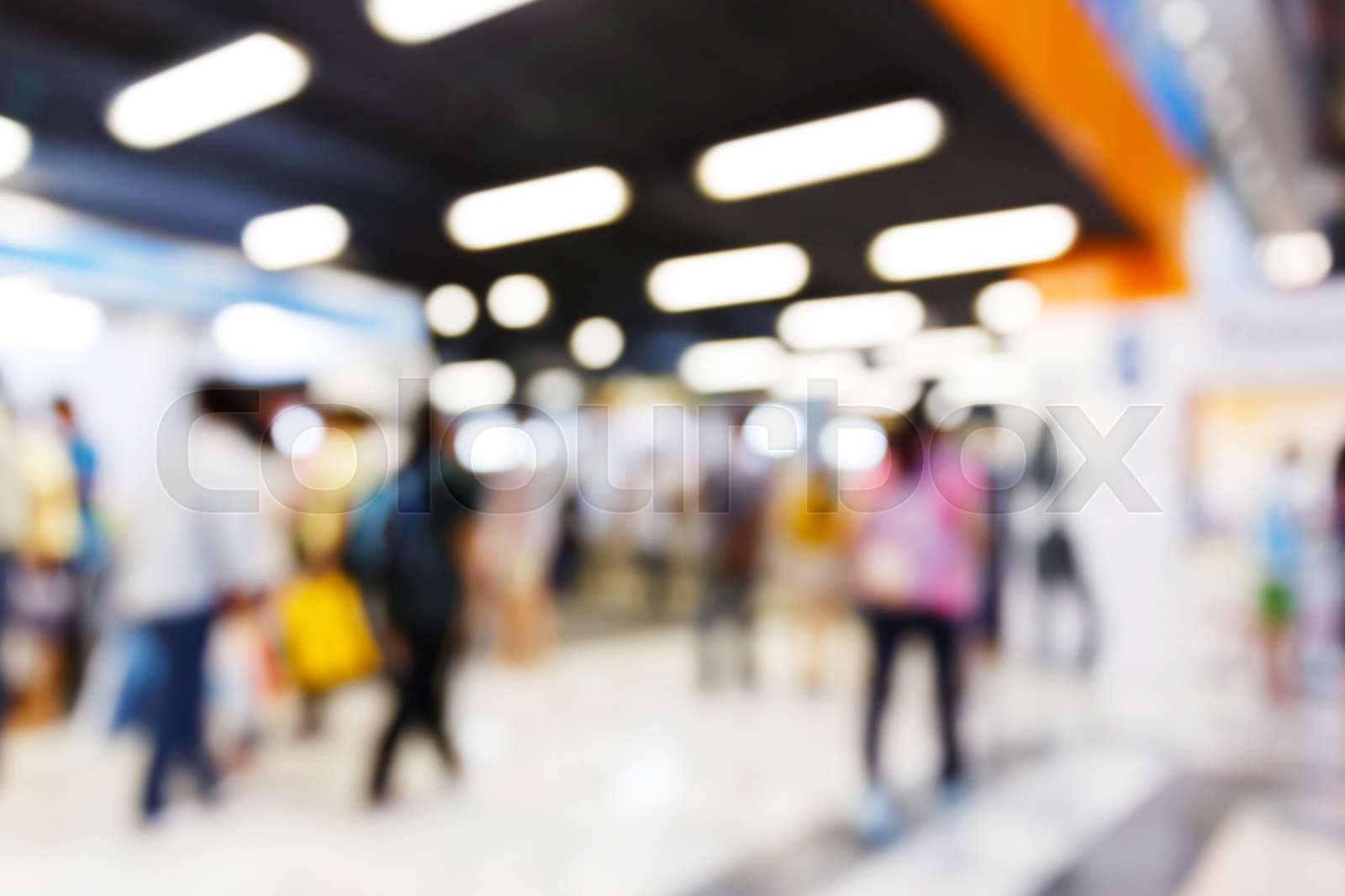 Blurry soft and out of focus people | Stock image | Colourbox