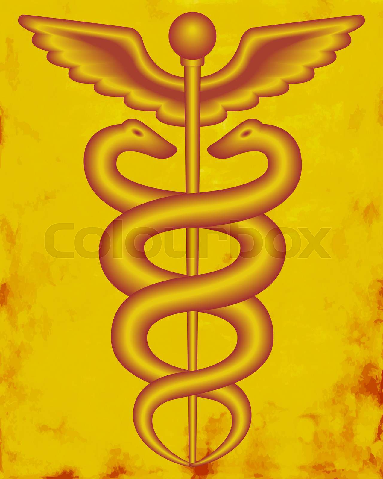 Caduceus | Stock vector | Colourbox